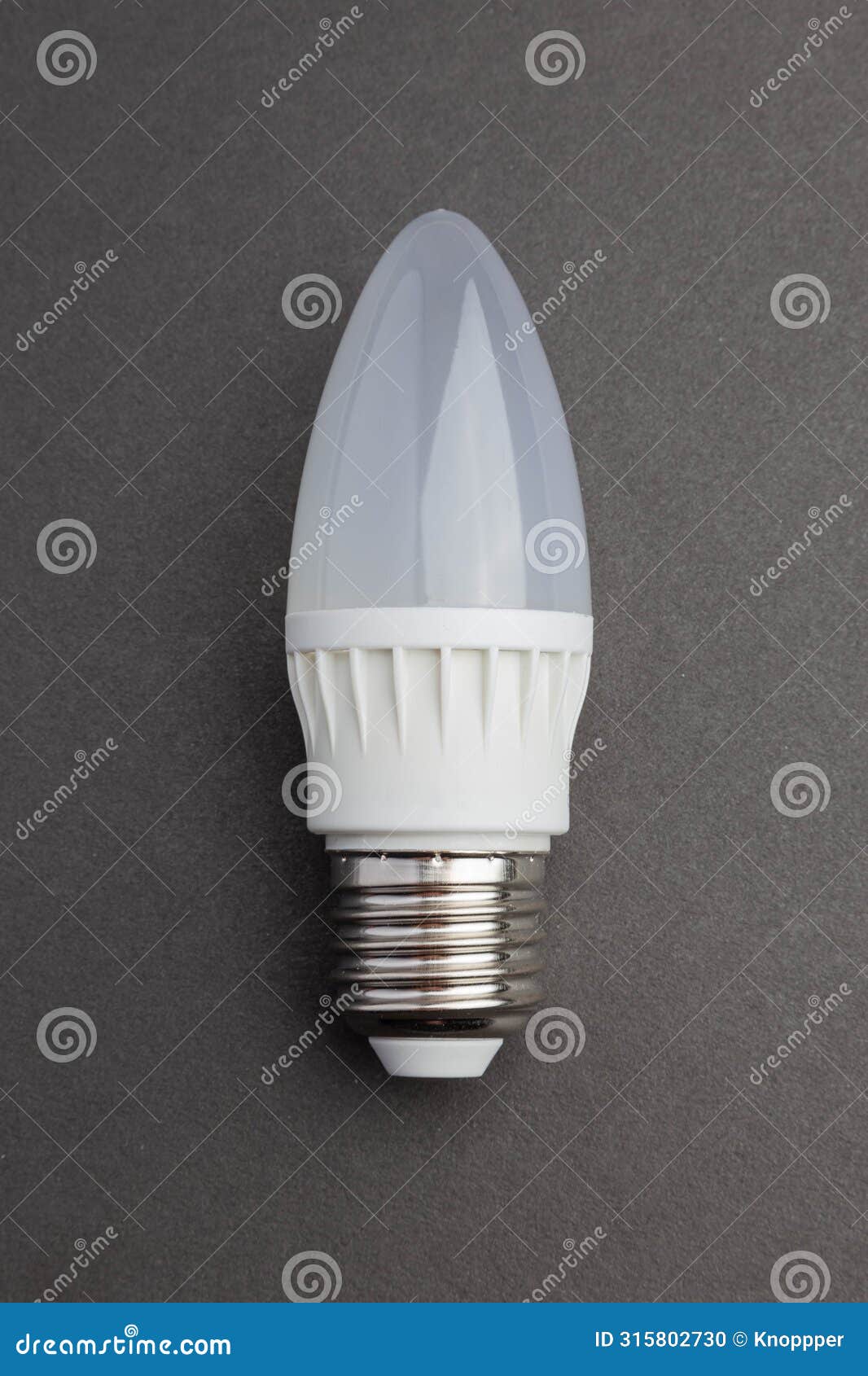 Modern LED Light Bulb stock photo. Image of saving, conservation ...