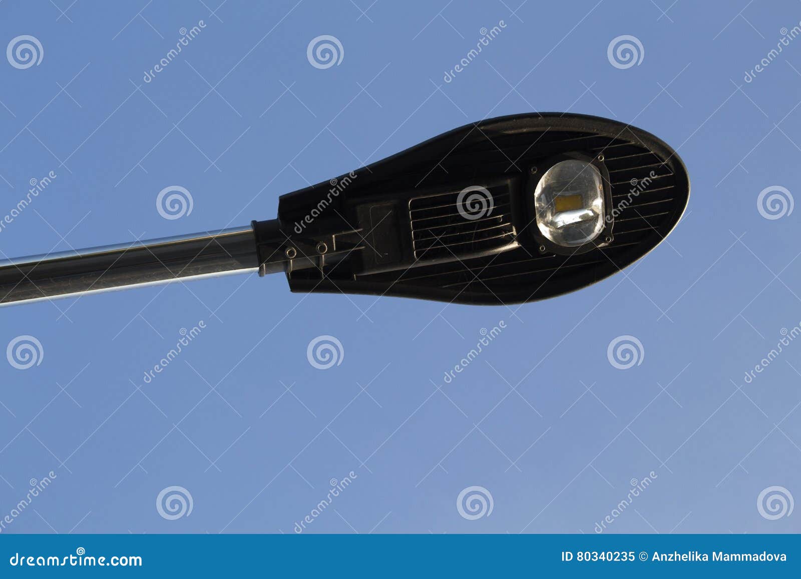 Modern Led Street Light stock image. Image of object - 80340235