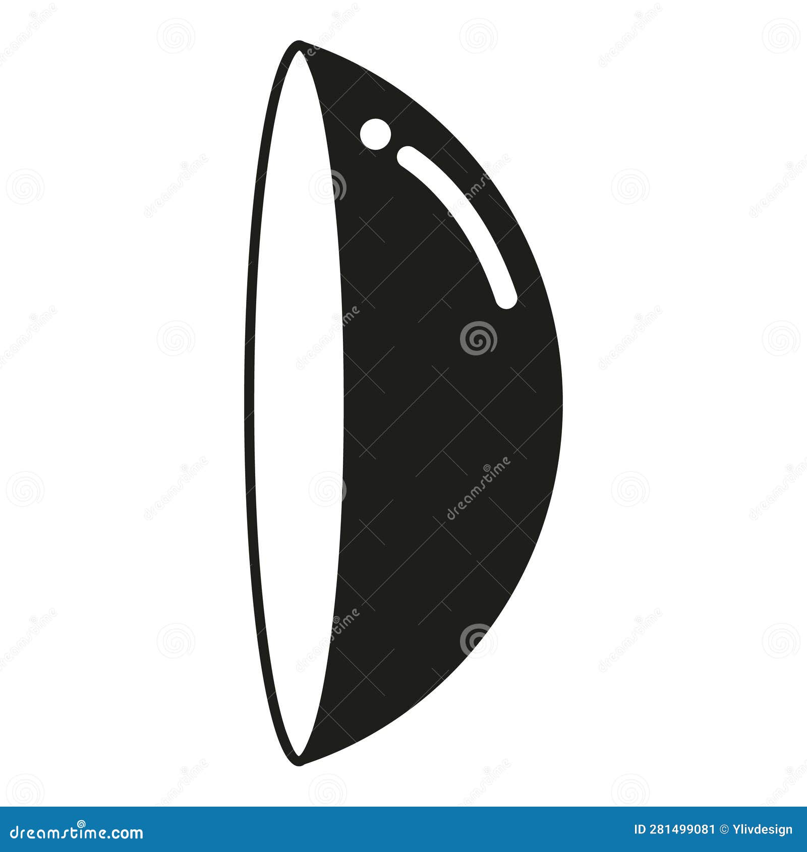 Modern Lens Icon Simple Vector. Eye Test Stock Vector - Illustration of ...