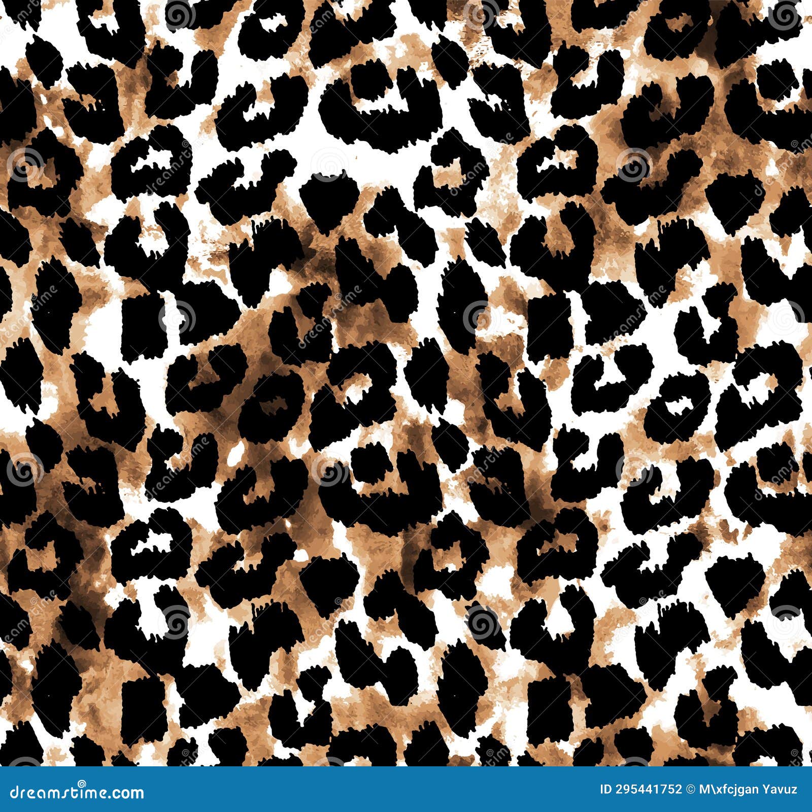 Modern leopard skin design stock illustration. Illustration of ...