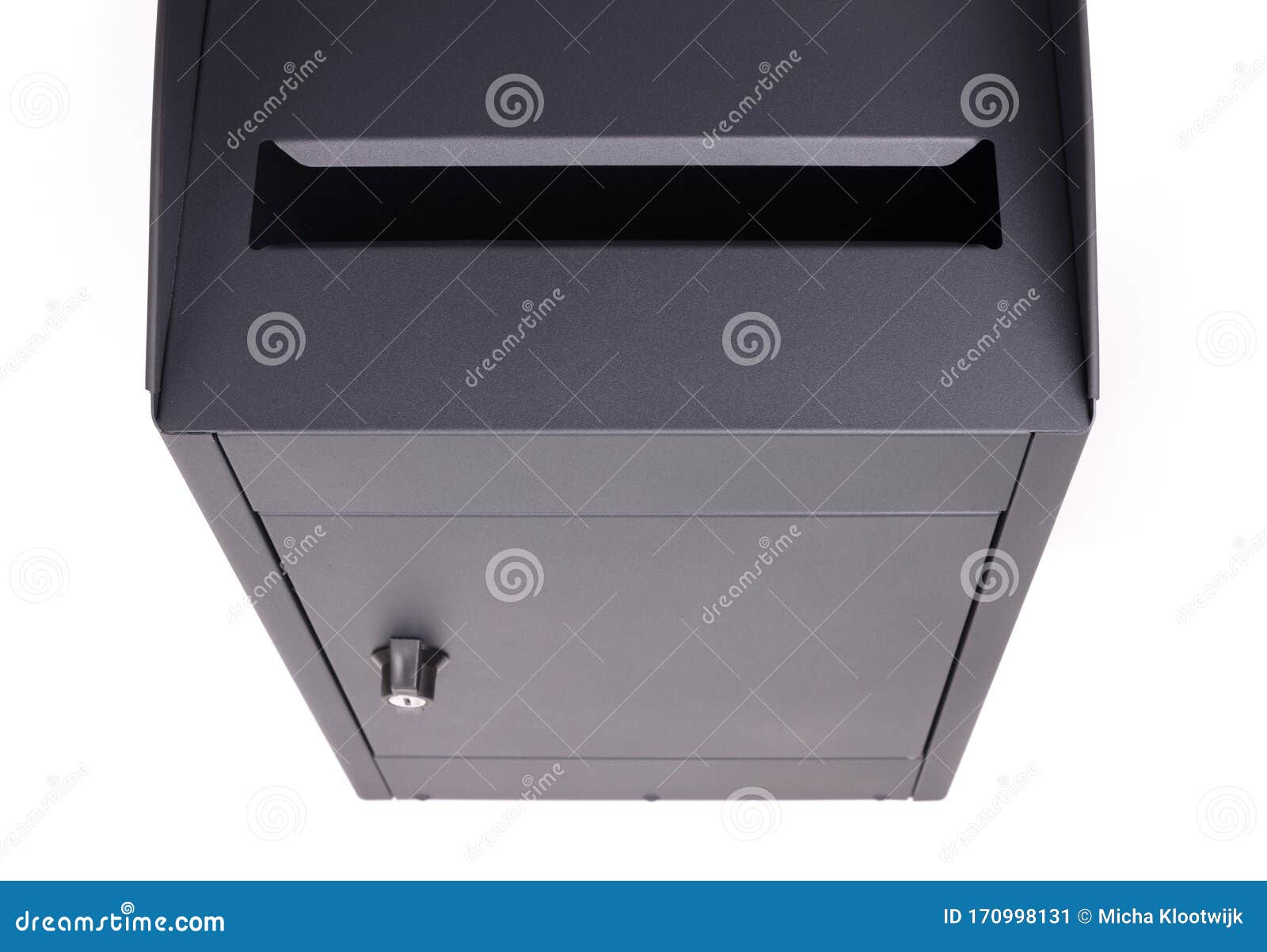 Modern letter-box isolated stock image. Image of background - 170998131