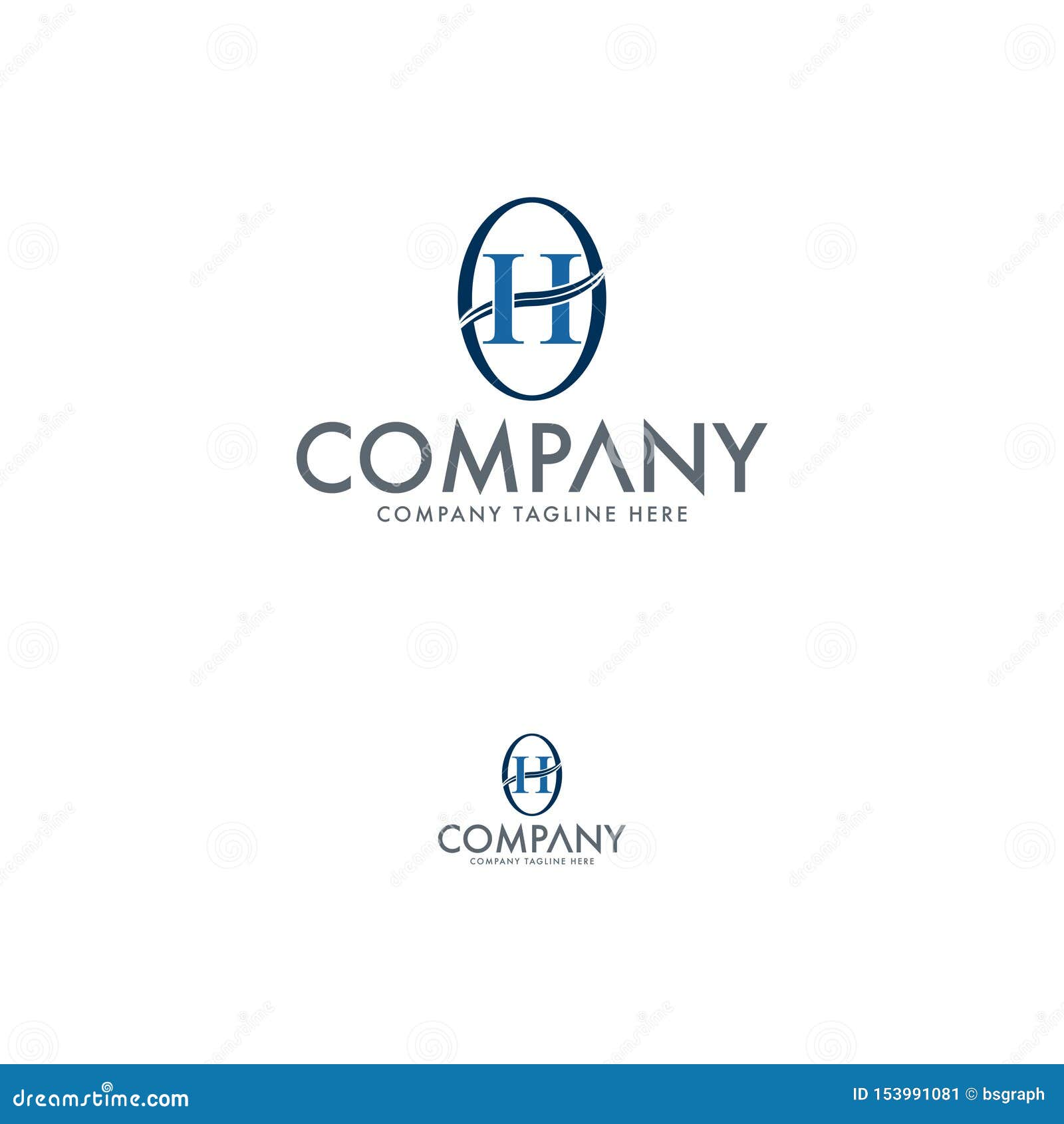 Modern Letter H Logo Design Template Stock Vector - Illustration of ...