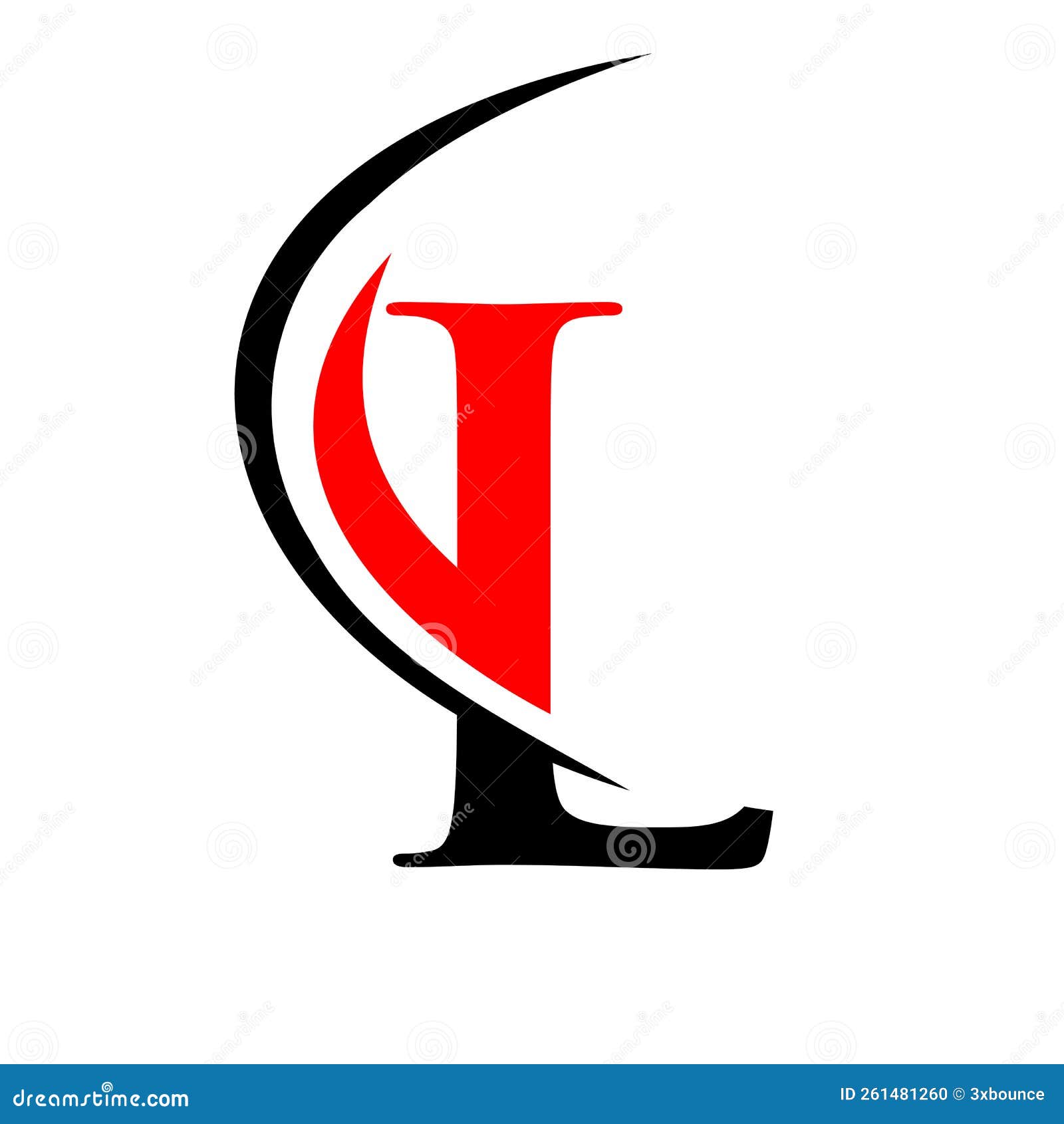 Modern Letter L Logo Template. L Letter Logo Design with Swoosh Icon ...