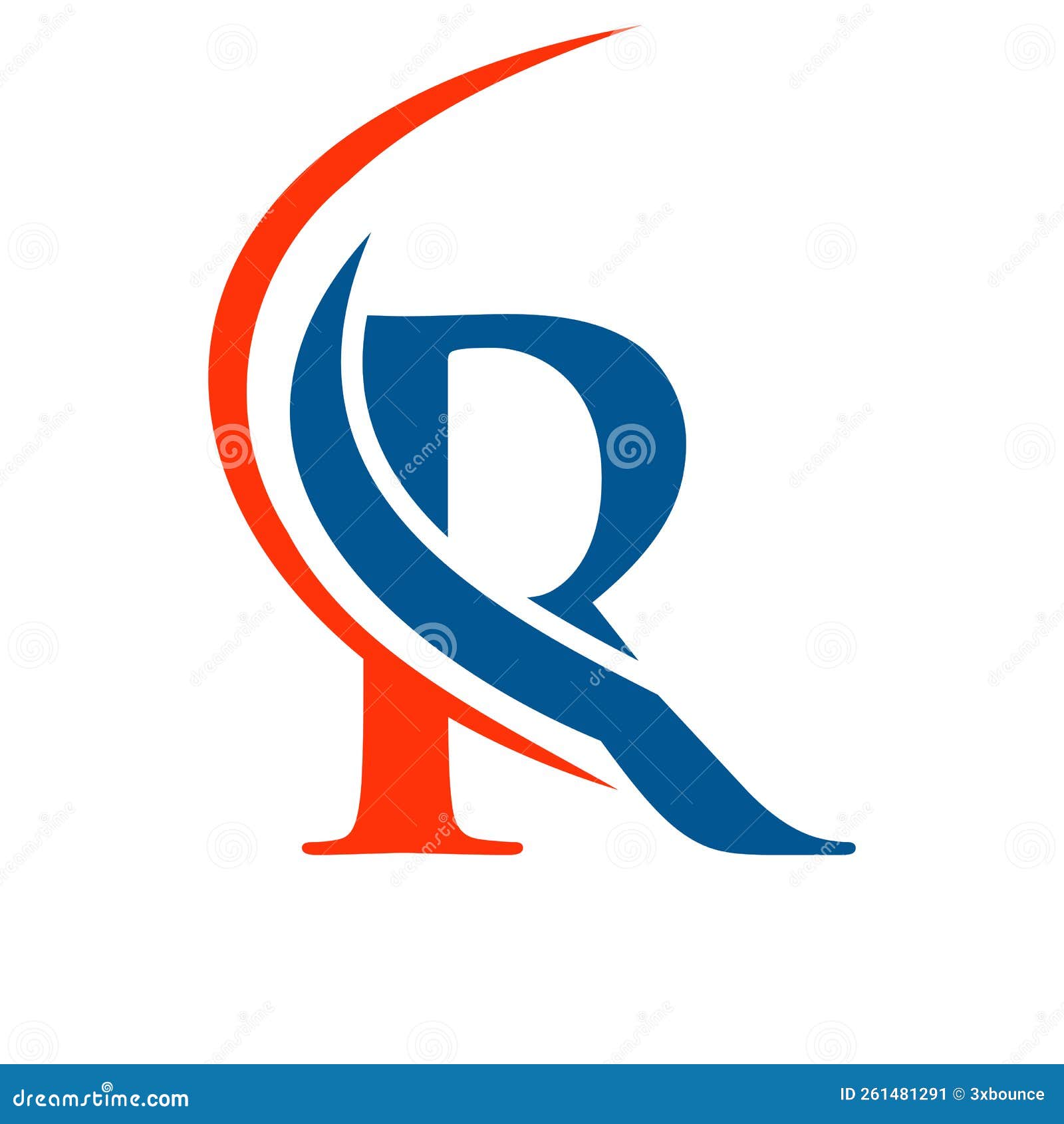 Modern Letter R Logo Template. R Letter Logo Design with Swoosh Icon ...