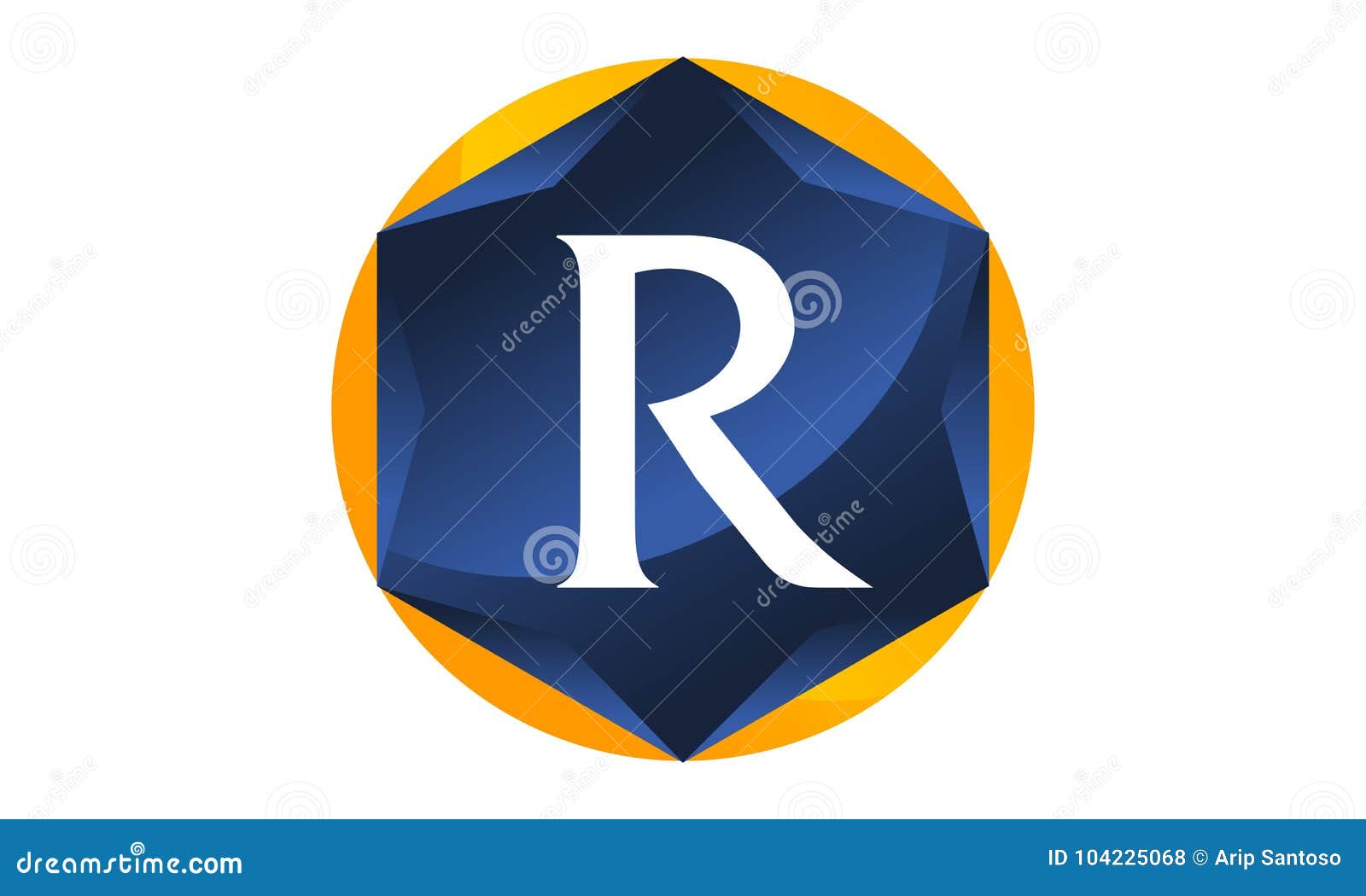 Modern Letter R stock vector. Illustration of icon, construction ...