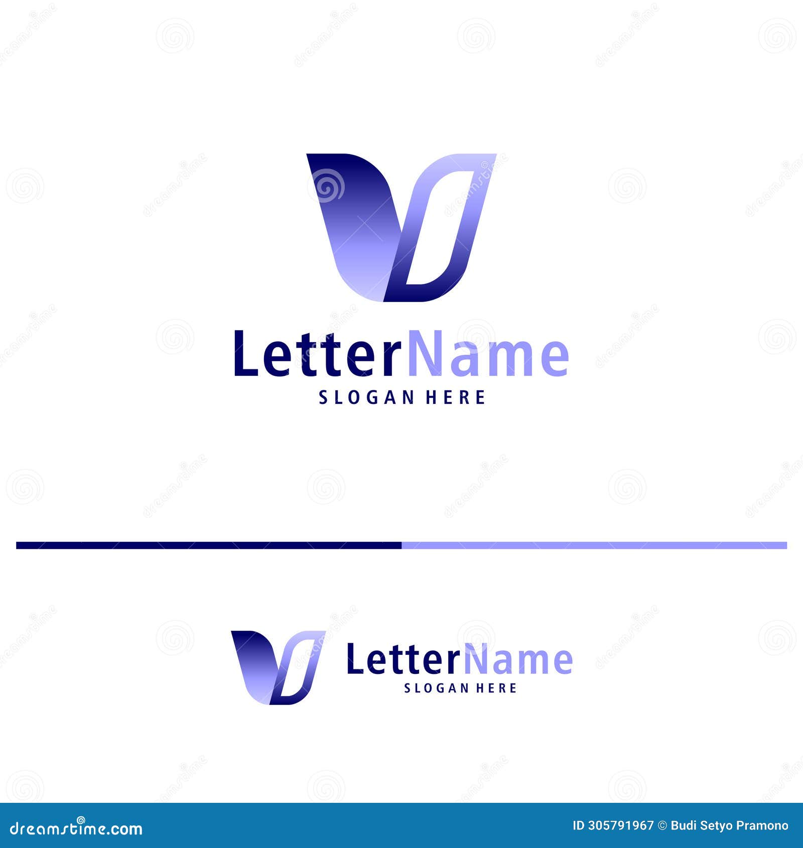 Modern Letter V Logo Design Vector. Creative V Logo Concepts Template ...
