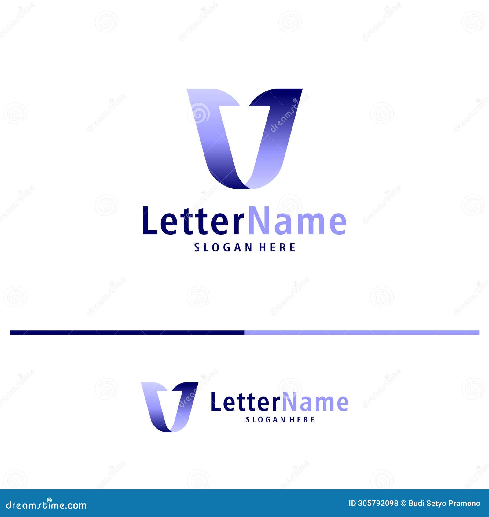 Modern Letter V Logo Design Vector. Creative V Logo Concepts Template ...