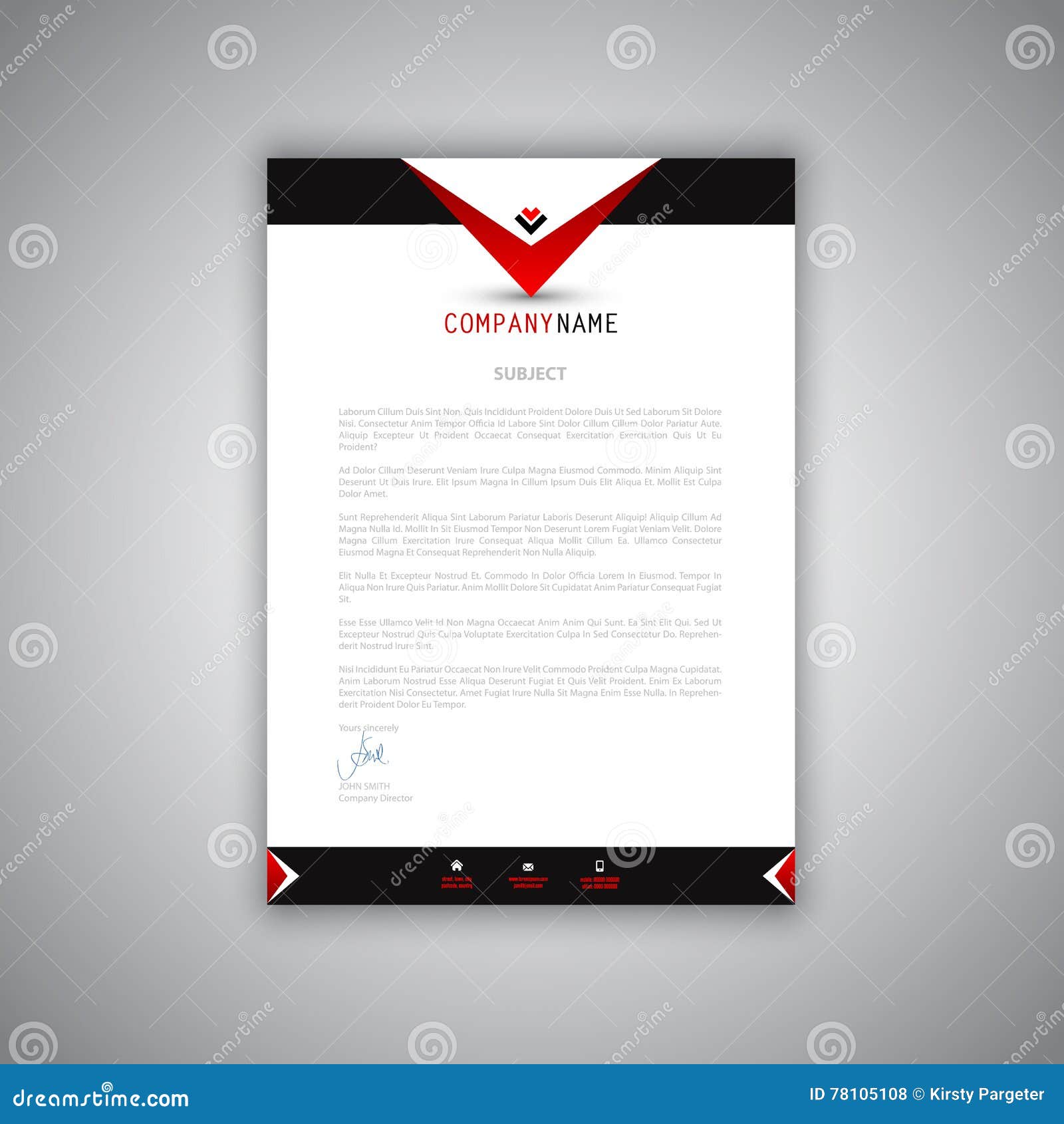Letterhead Cartoons, Illustrations & Vector Stock Images - 54028 ...