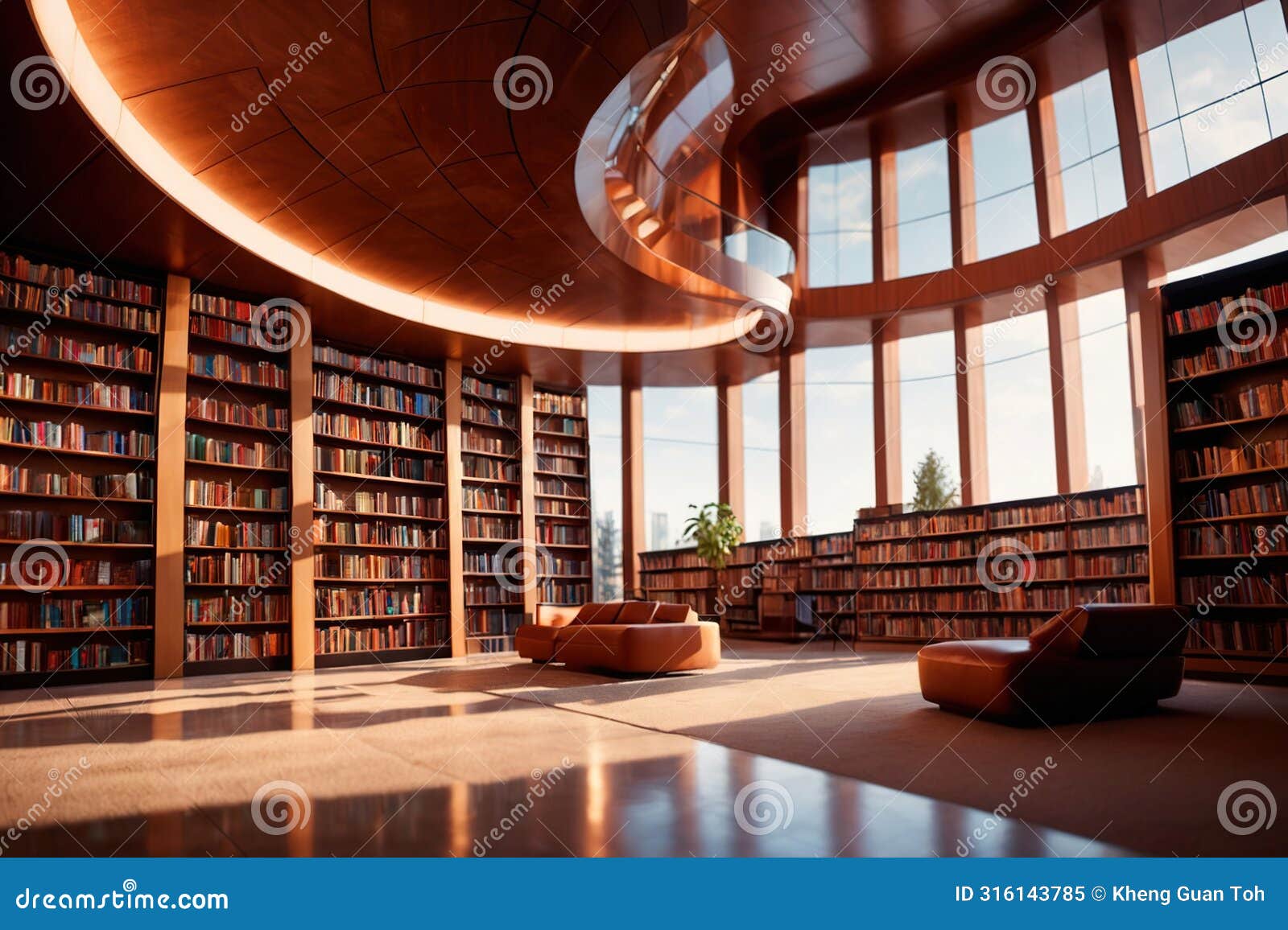 Modern Library, Book Archive for Education and Storage of Books and ...