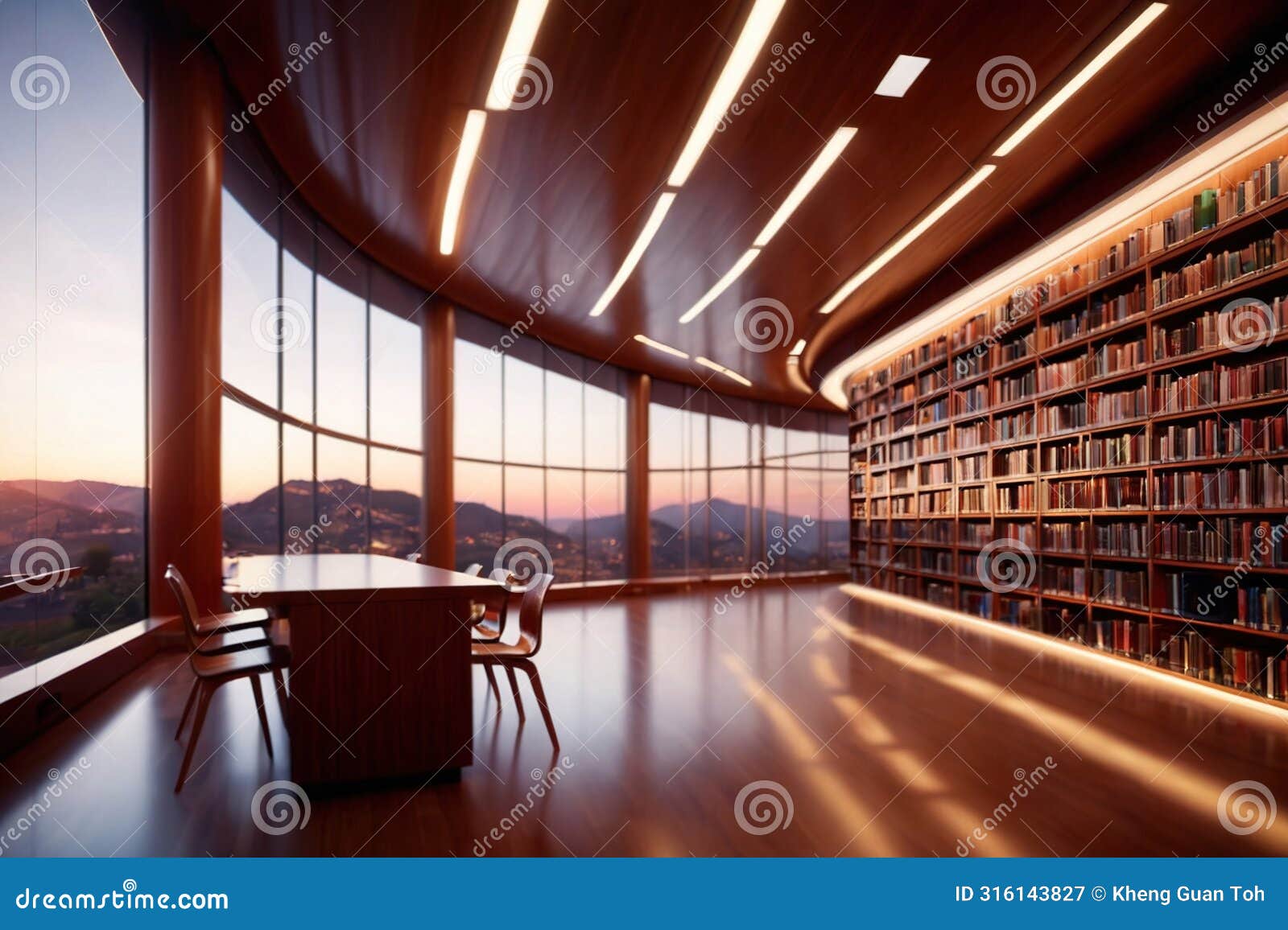 Modern Library, Book Archive for Education and Storage of Books and ...