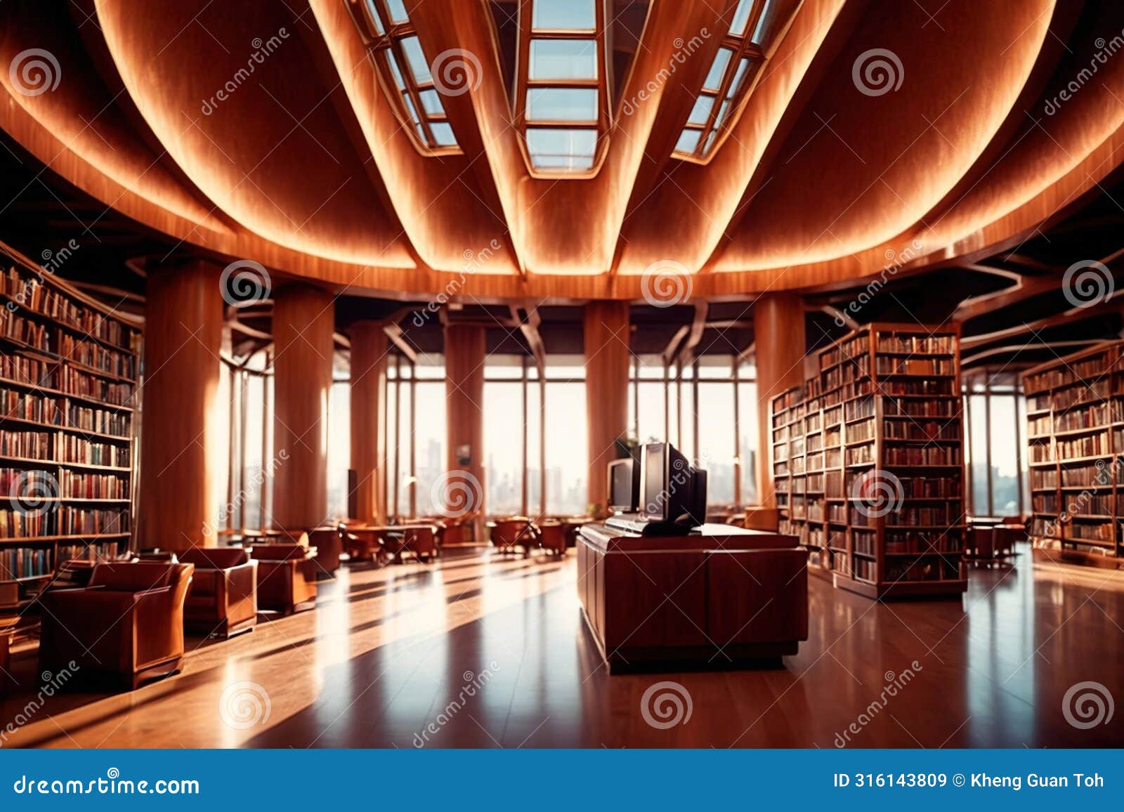 Modern Library, Book Archive for Education and Storage of Books and ...