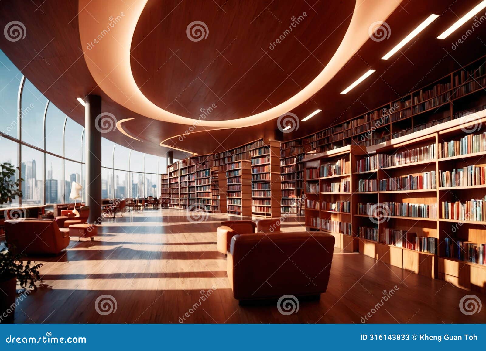 Modern Library, Book Archive for Education and Storage of Books and ...