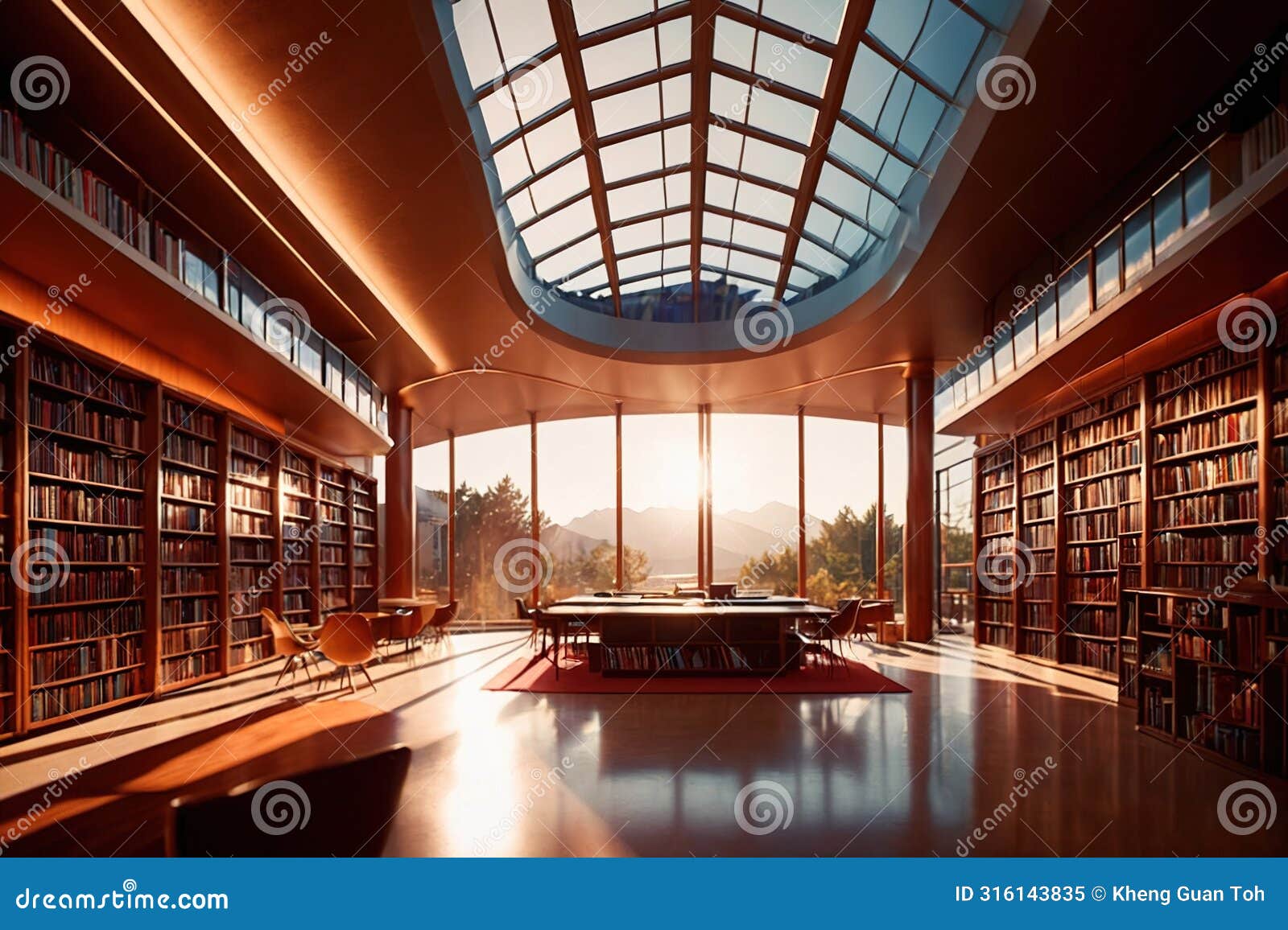 Modern Library, Book Archive for Education and Storage of Books and ...