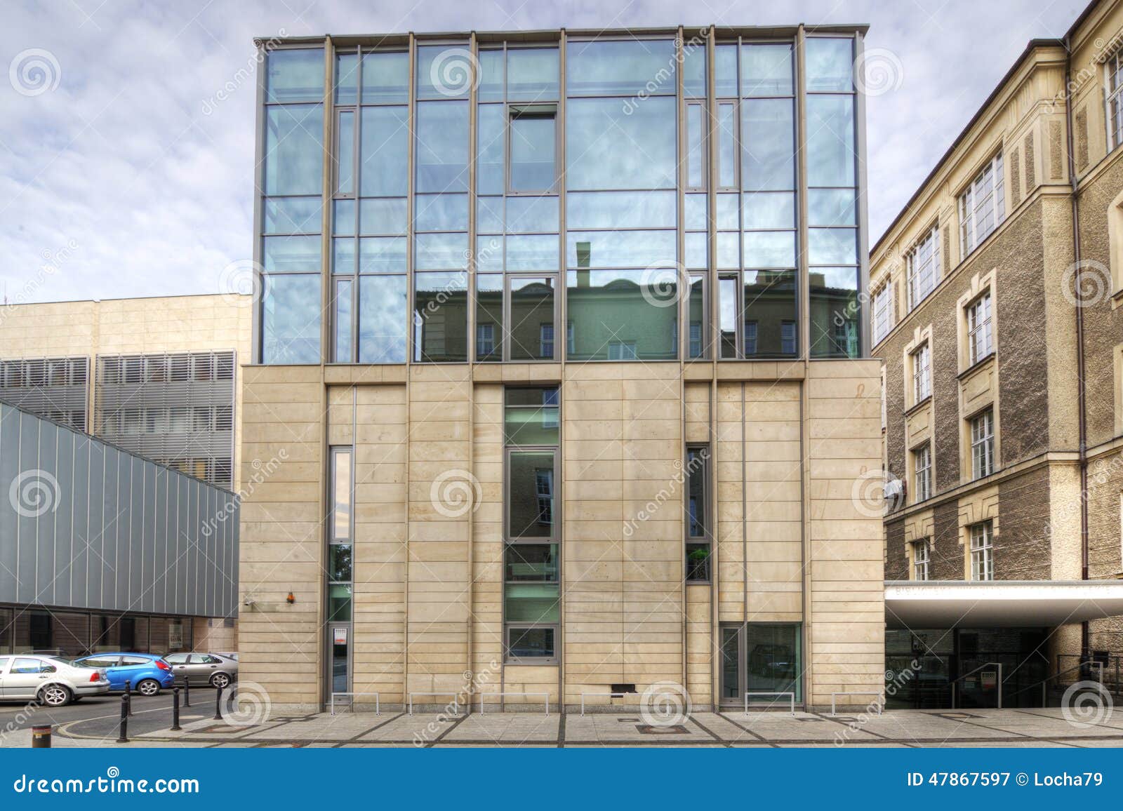 Modern Library Building. Poznan in Poland Editorial Photography - Image ...