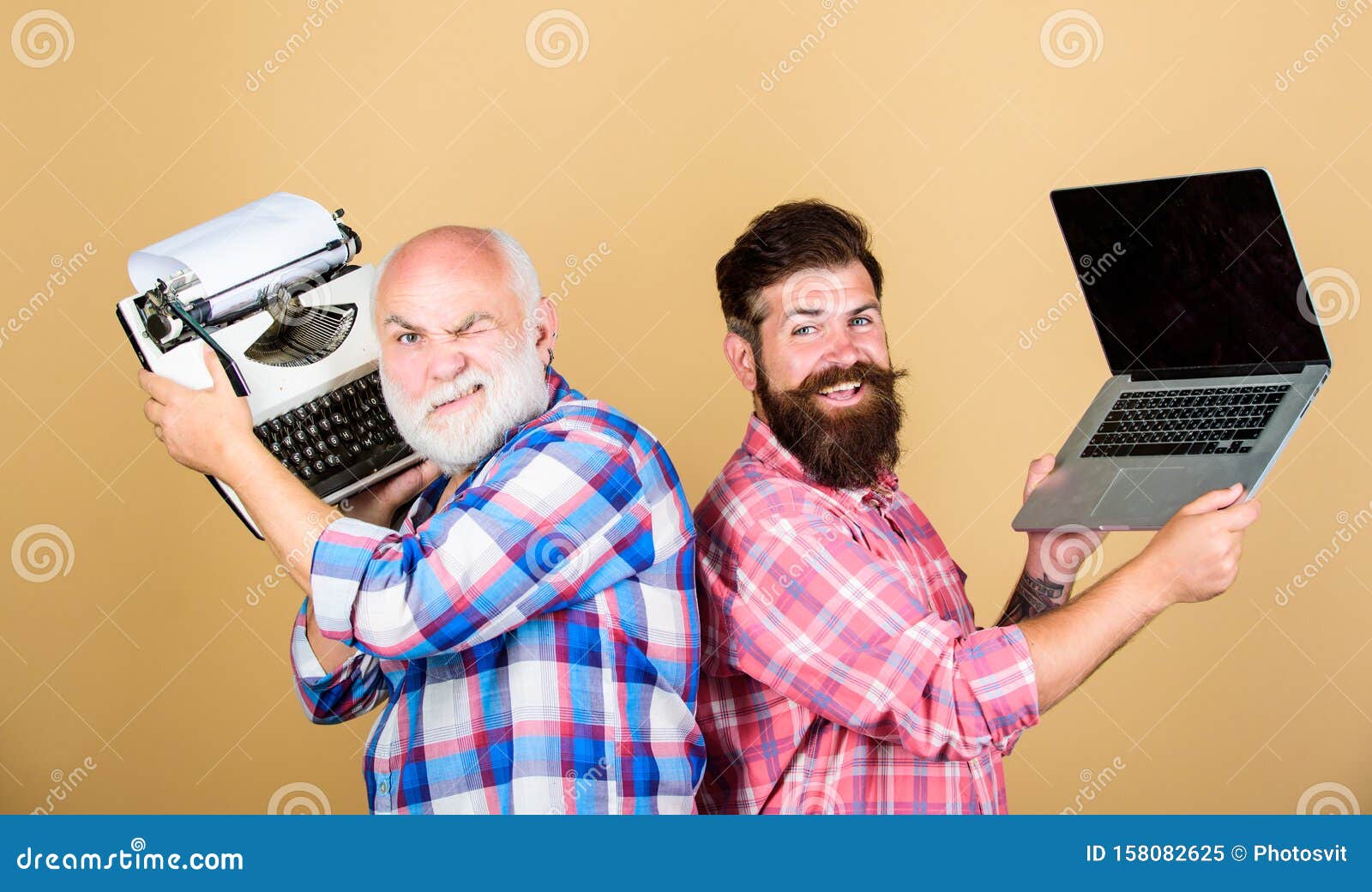 Modern Life and Remnants of Past. Digital Technologies. Battle of ...