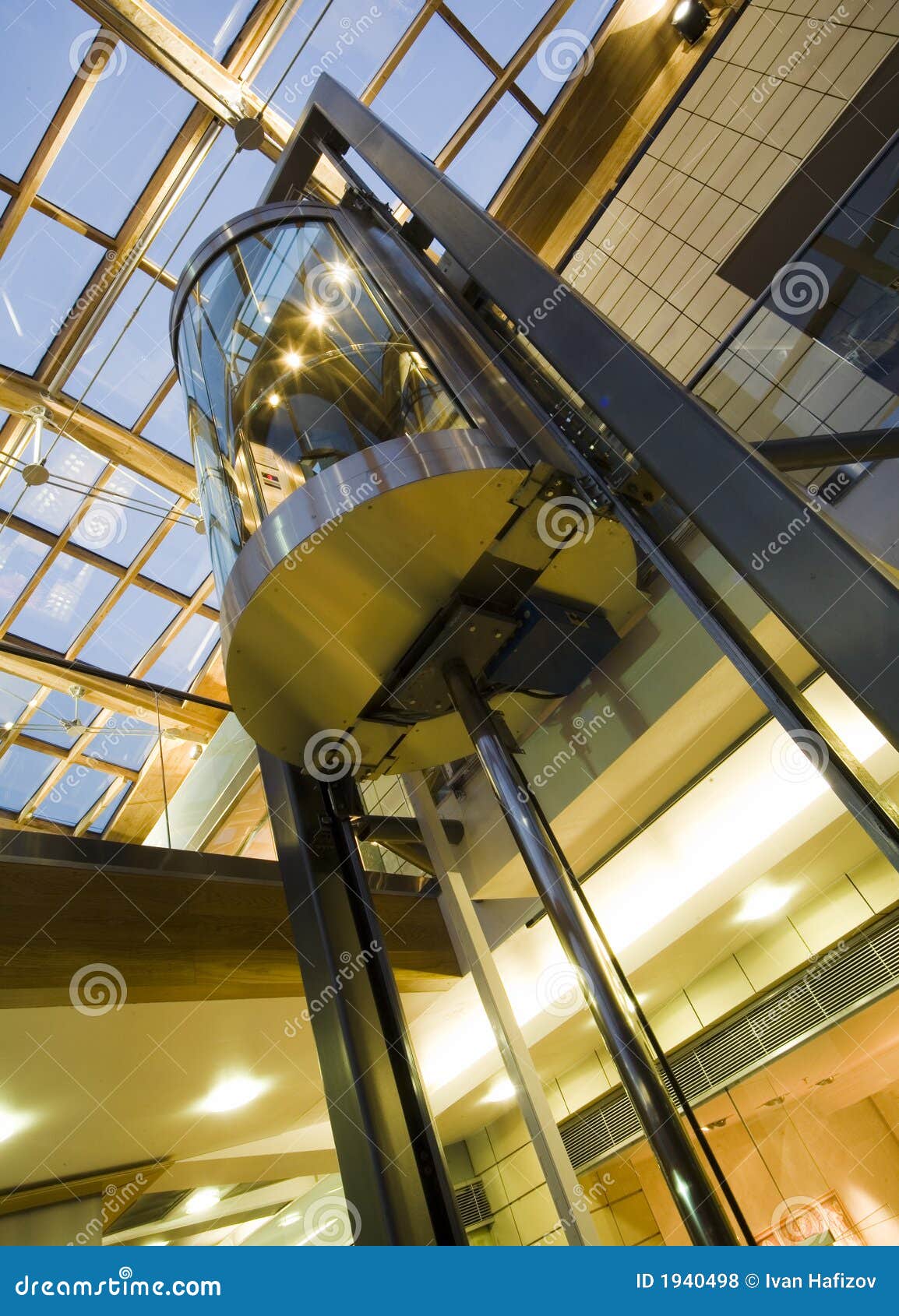 Modern lift stock photo. Image of futuristic, building - 1940498