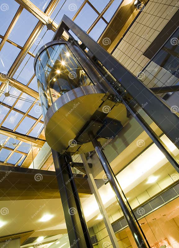 Modern lift stock photo. Image of futuristic, building - 1940498