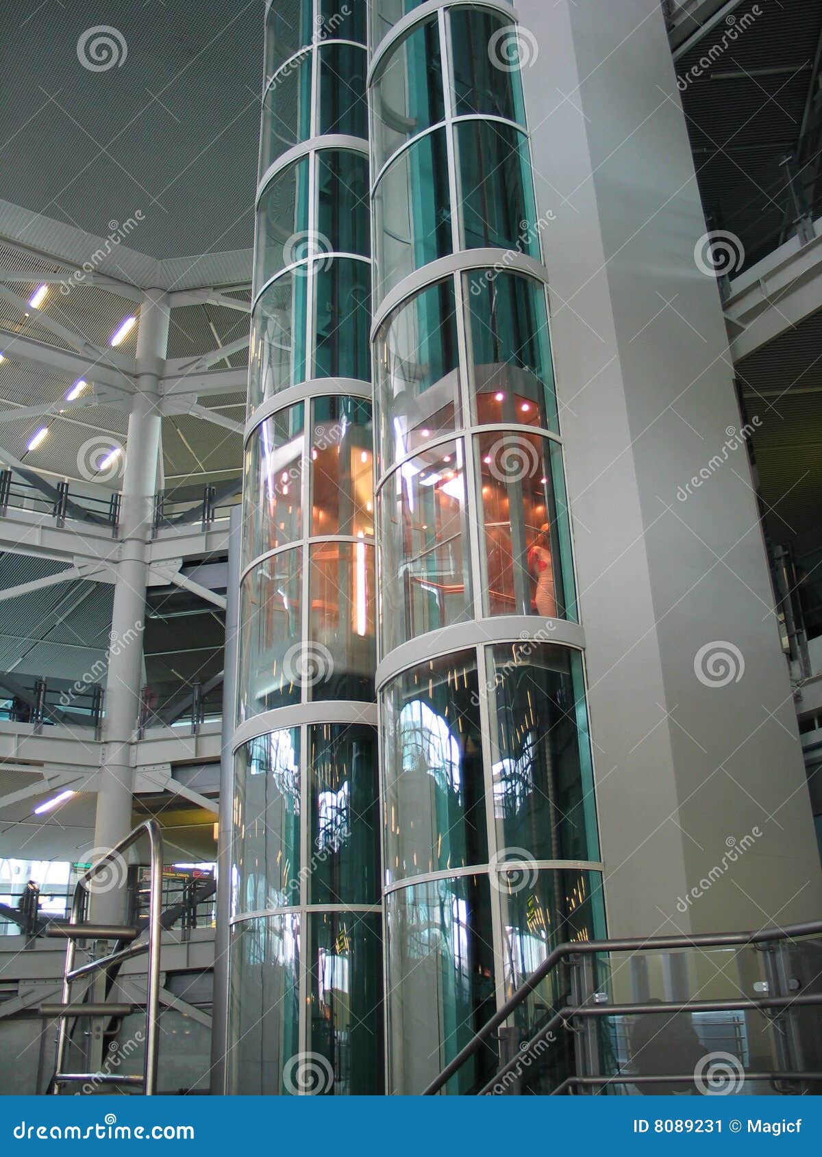 Modern Lift stock image. Image of decisions, building - 8089231