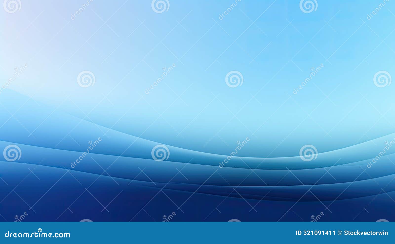 Modern Light Blue Gradient Background Stock Illustration - Illustration ...