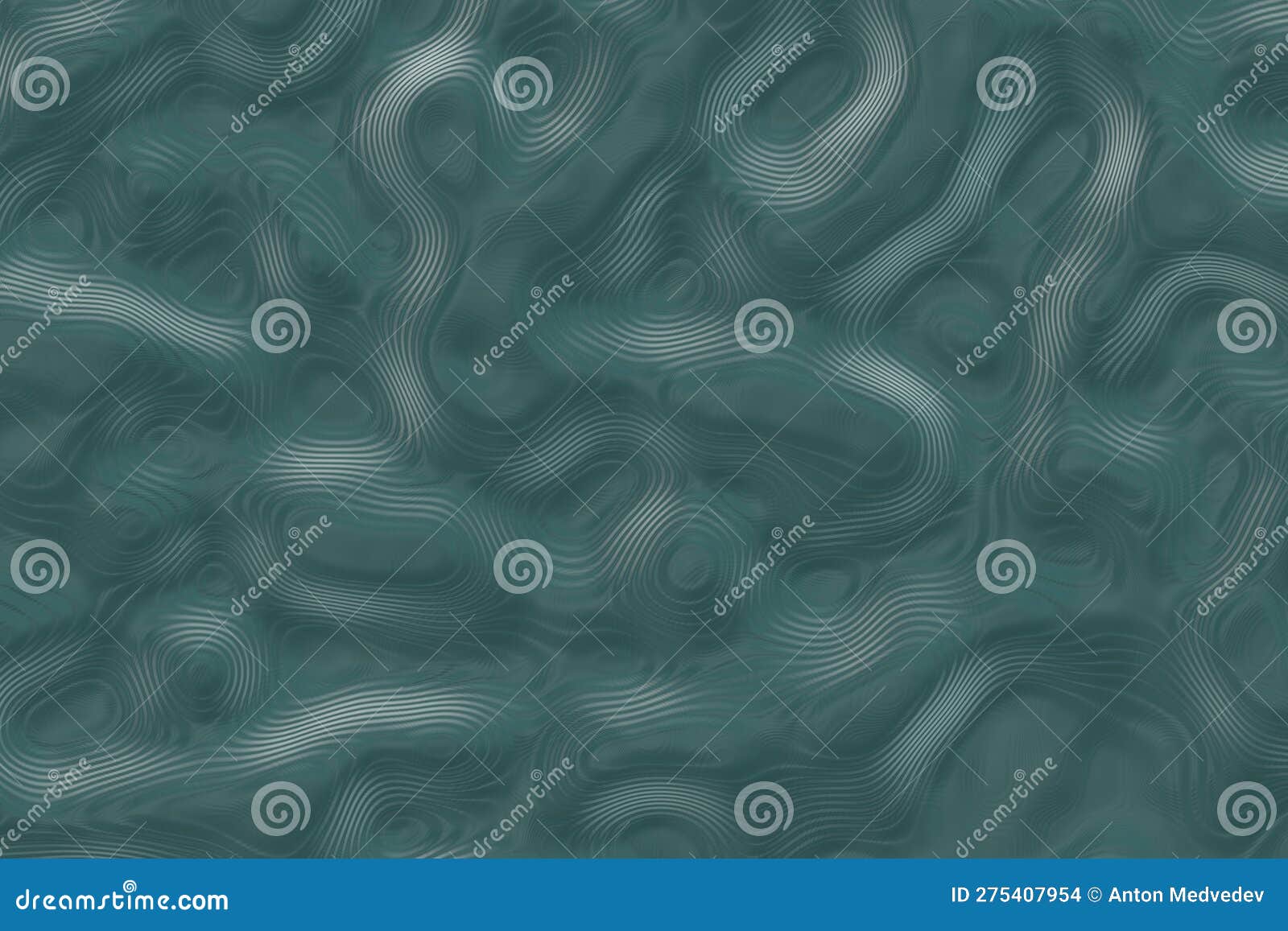 Modern Light Blue Template with Smooth Forms Cg Backdrop Illustration ...