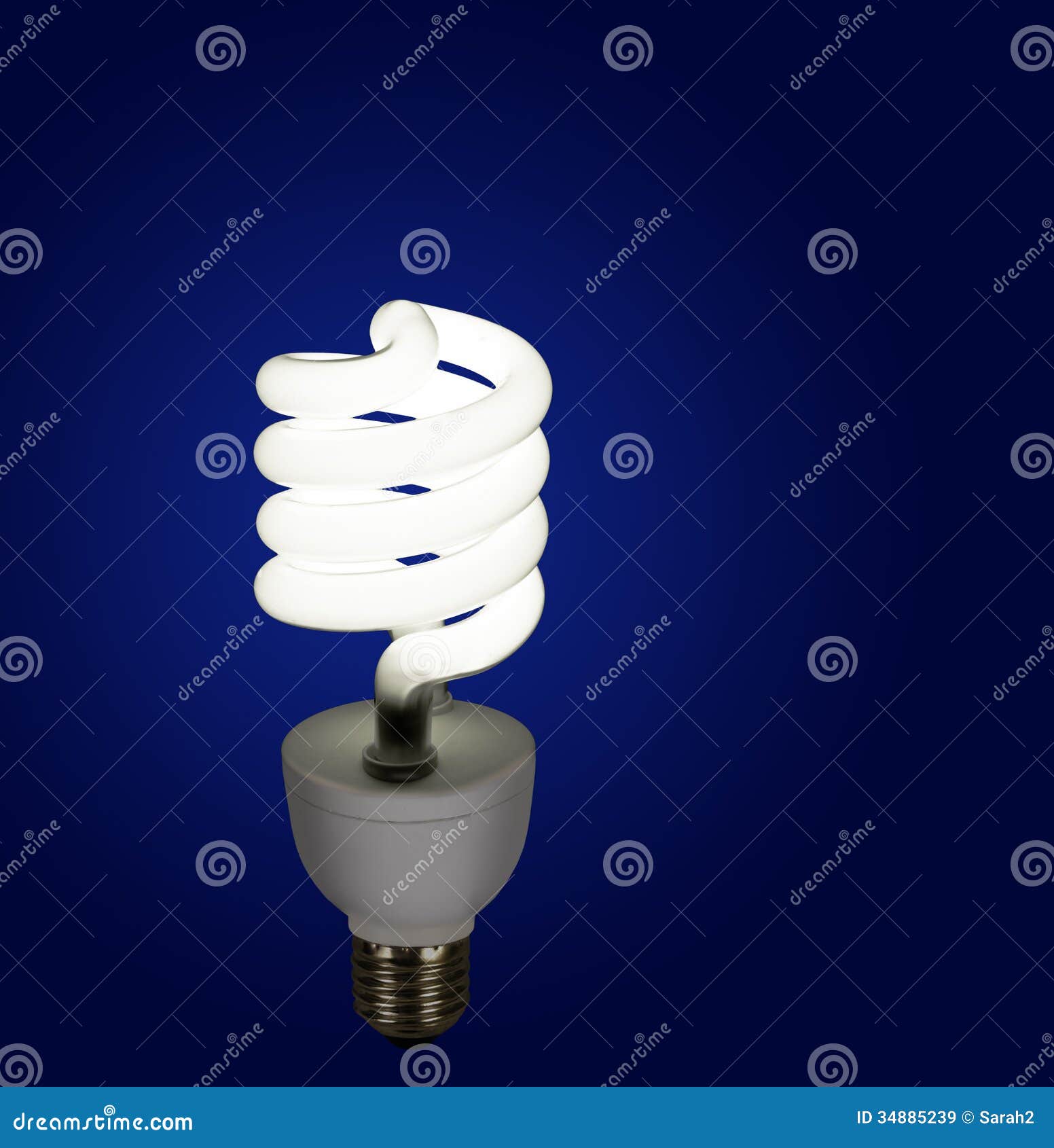 Modern Light Bulb, Lamp - CFL Stock Image - Image of saving, background ...