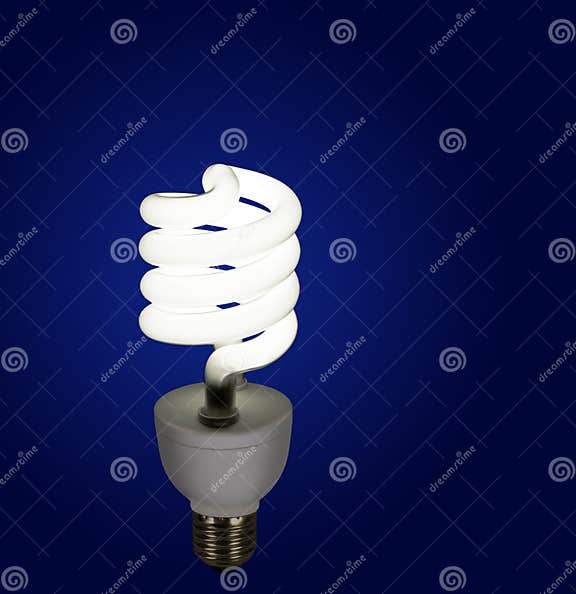 Modern Light Bulb, Lamp - CFL Stock Image - Image of saving, background ...