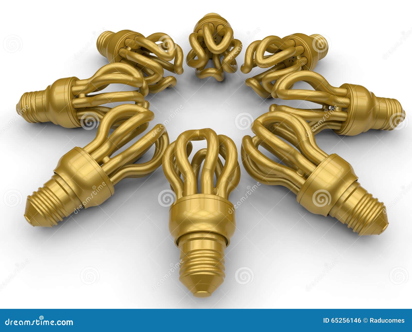 Modern light bulbs stock illustration. Illustration of illuminate ...
