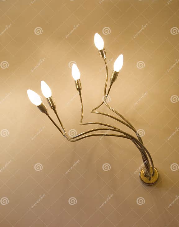 Modern Light Fitting stock photo. Image of versatile, contemporary ...