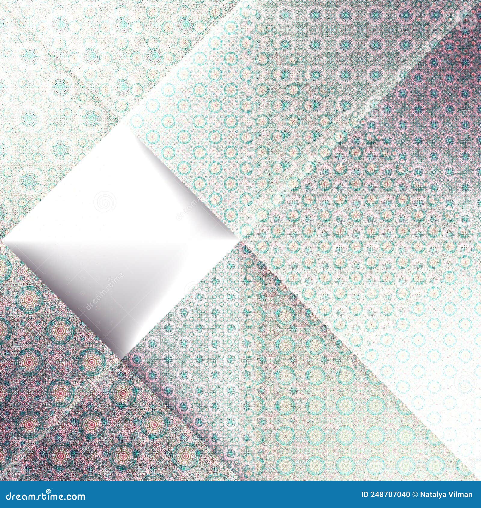 Modern Light Geometric Pattern. Abstract Futuristic Background Stock ...