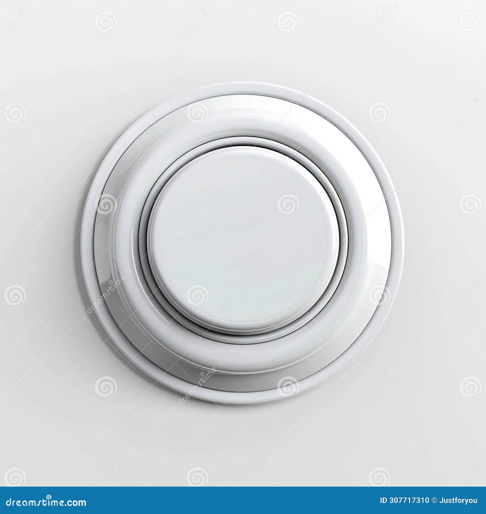 Modern Light Switch Design on White Background. Generative Ai Stock ...