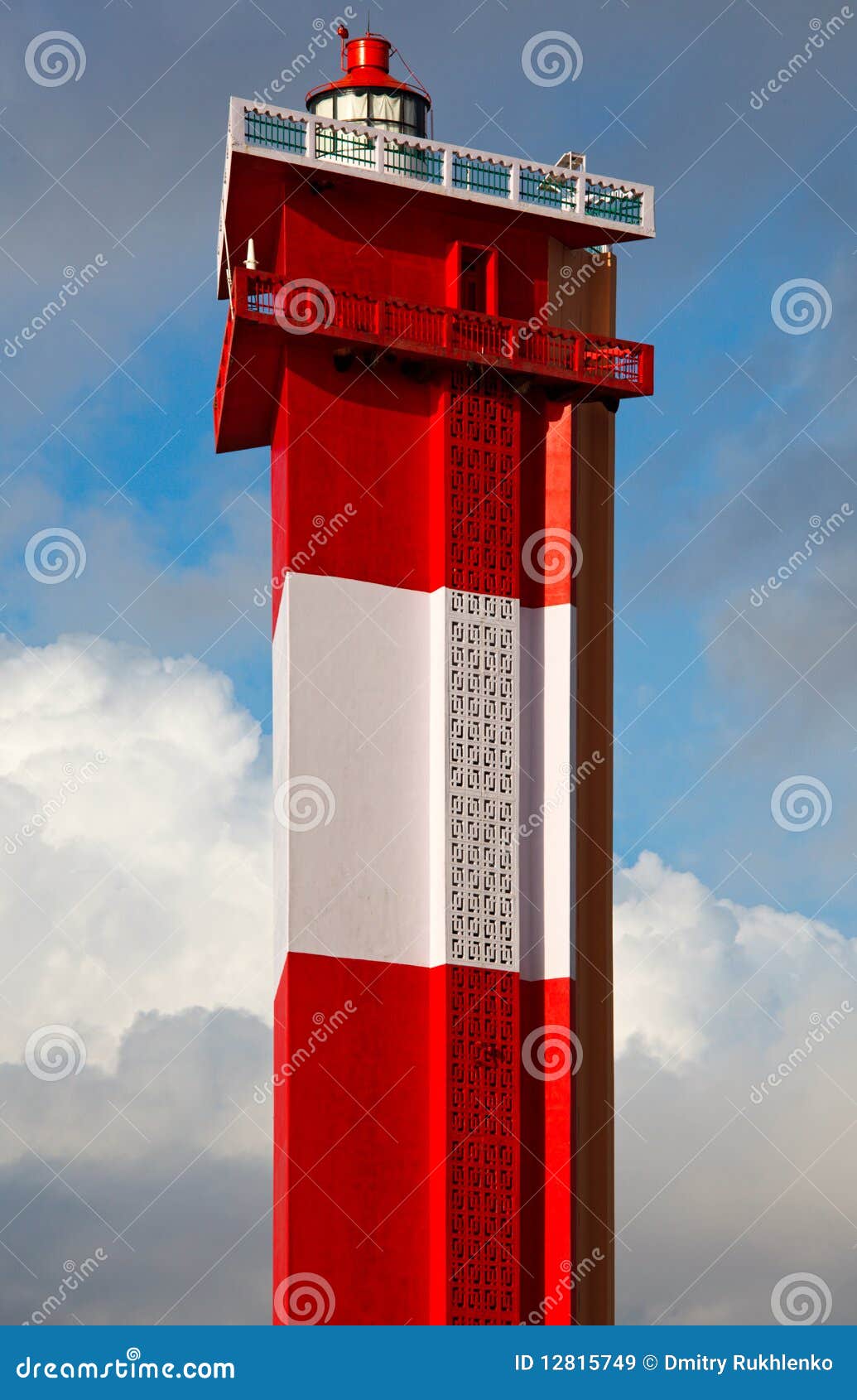 Modern lighthouse stock image. Image of exterior, contemporary - 12815749