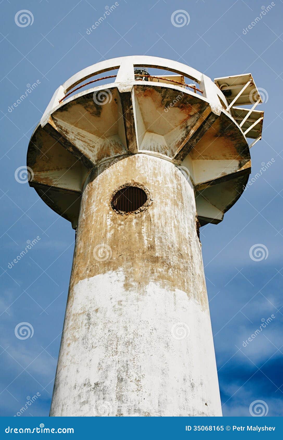 Modern Lighthouse stock image. Image of coastline, aged - 35068165