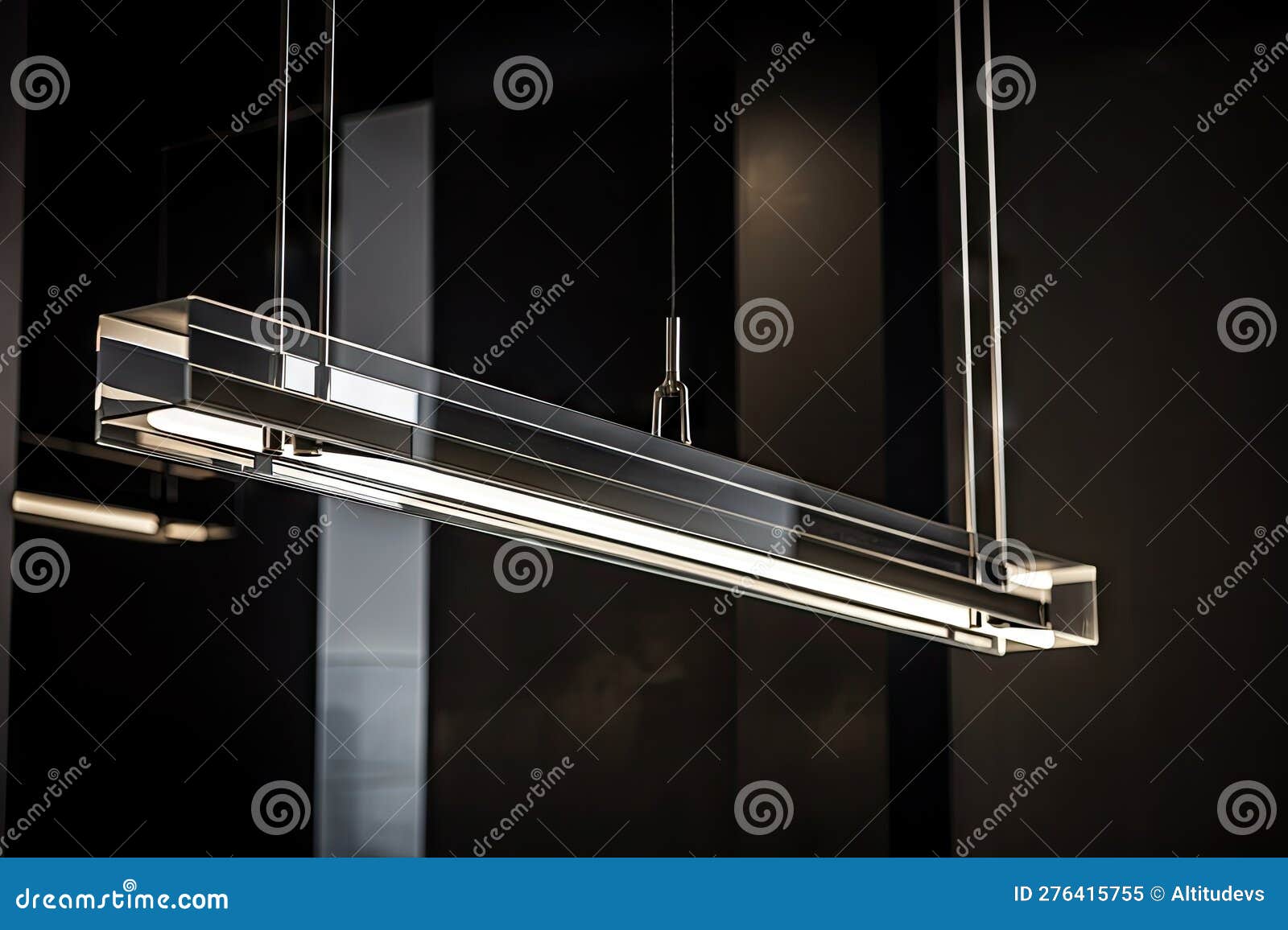 Modern Lighting Fixture with Sleek Lines and Minimalistic Design Stock ...