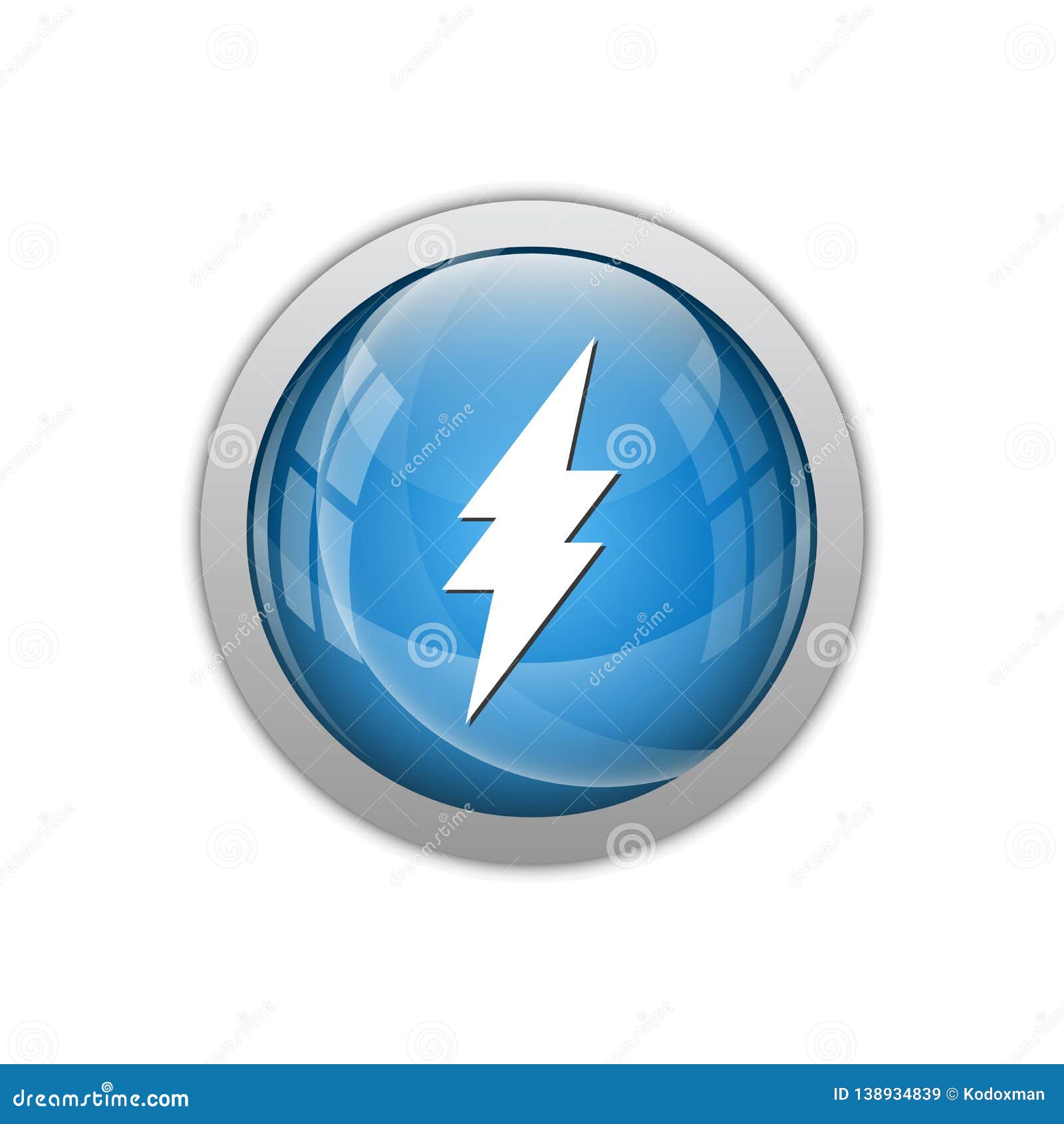 Modern Lighting Icon Button Logo Stock Vector - Illustration of ...