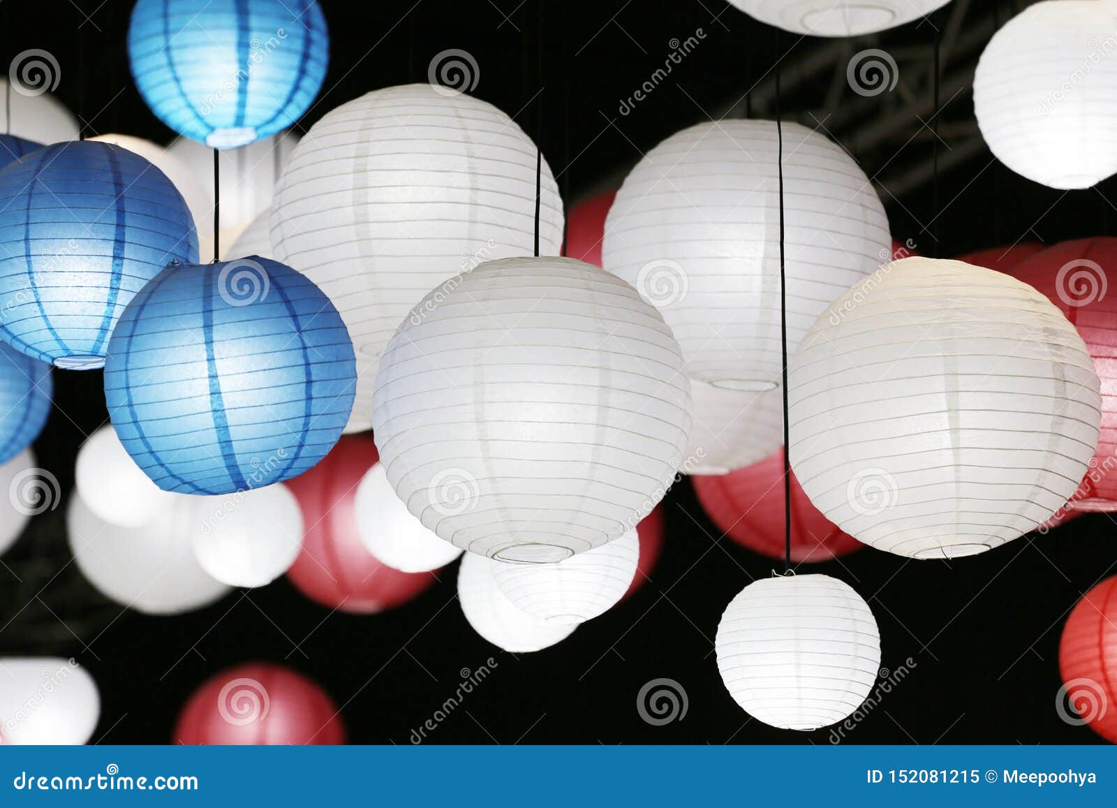 Modern Lighting Lamp Hit on the Roof Stock Image - Image of antique ...
