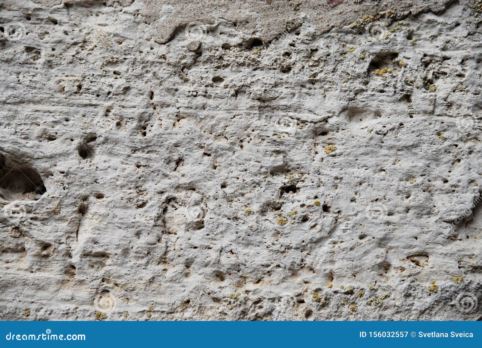 Modern Limestone Block Wall Background With Beautiful Rough Natural ...