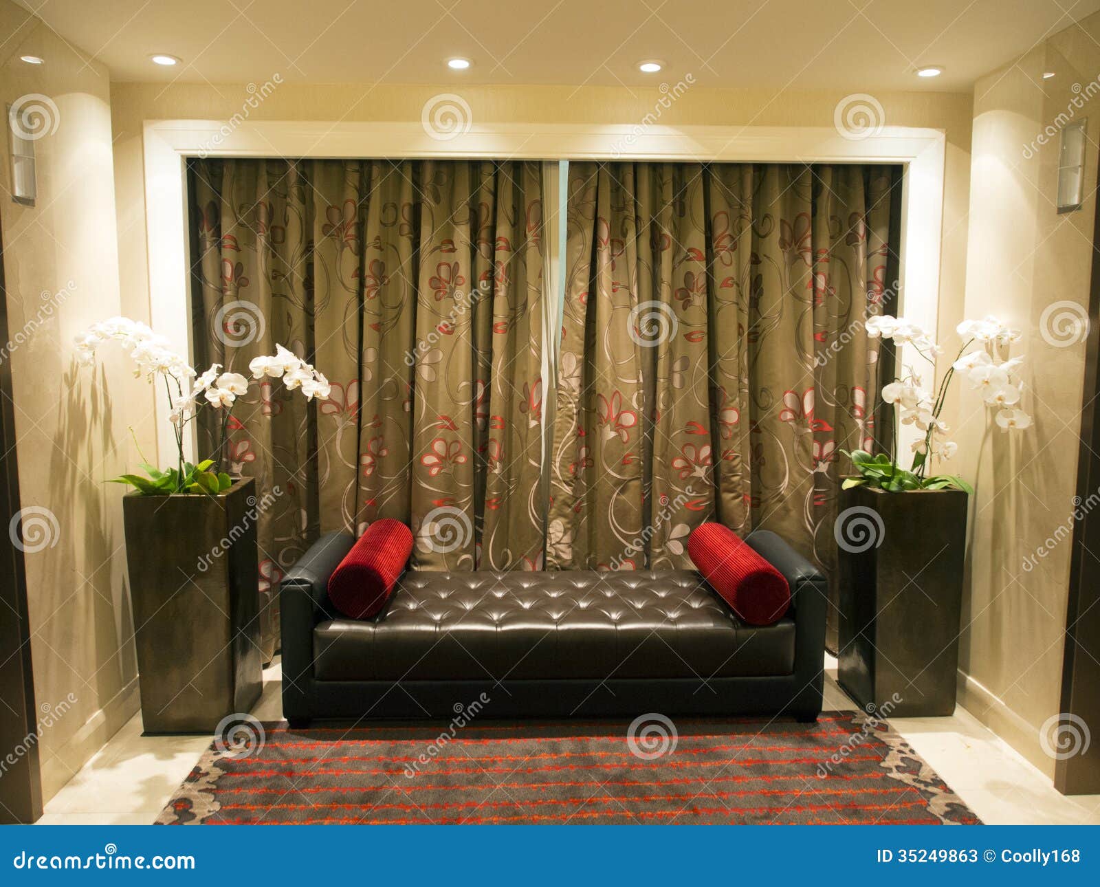Modern Living Room Interior Stock Image - Image of room, design: 35249863