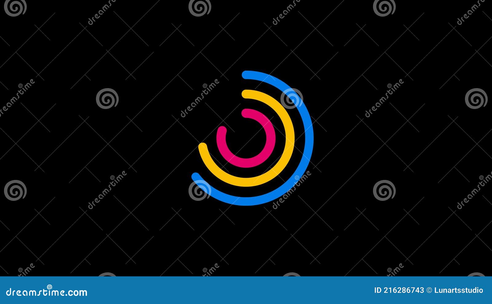 Modern Loading Circle Ring, Round Percentage Progress, Load Circle Ring ...