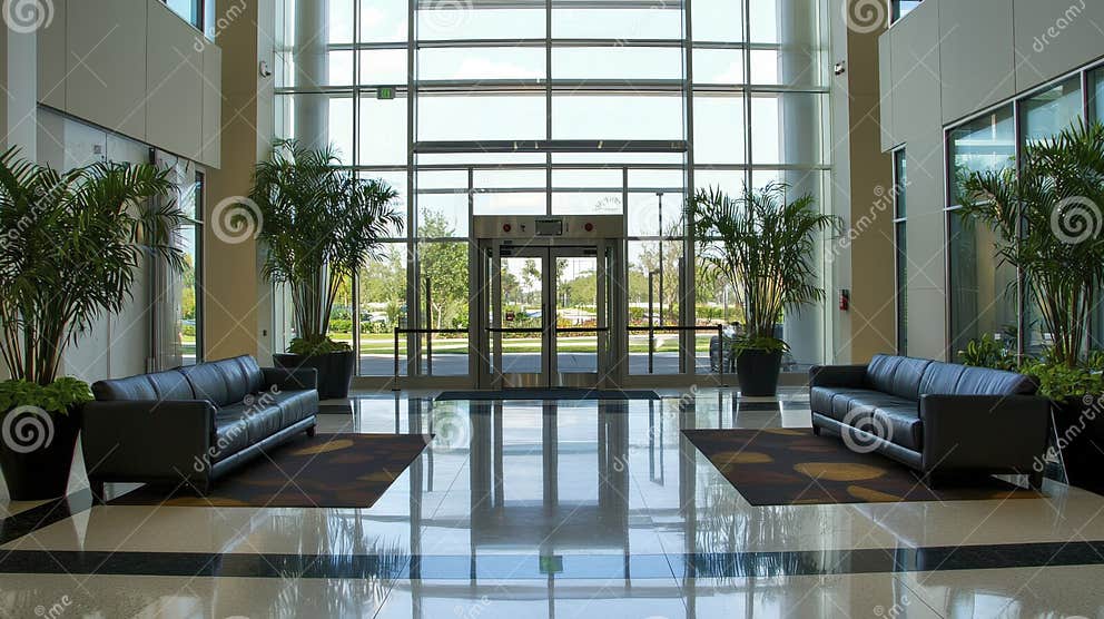 Modern Lobby Design Professional Security Gate with Rfid Access for ...