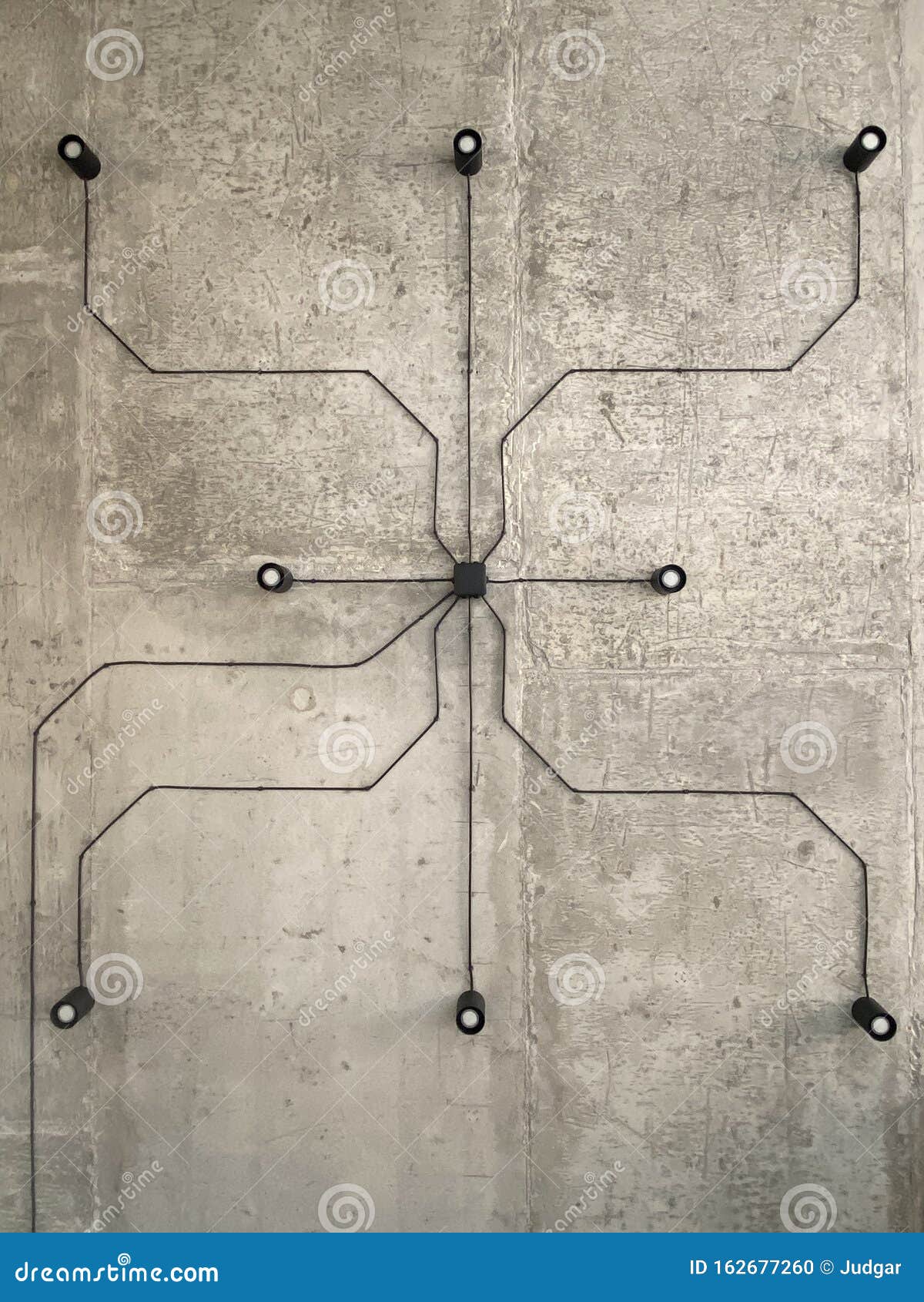 External Wiring Of Black Wires In A Column For Light Switches In An ...