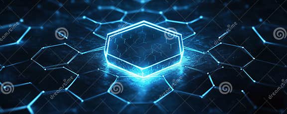 Modern Logo Design for it Solutions Provider Featuring a Hexagonal Pattern with Futuristic ...