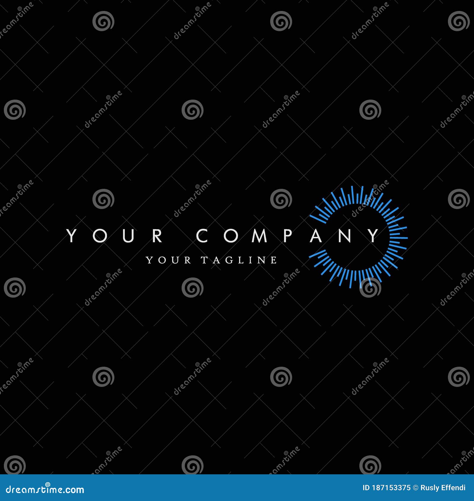 Modern Logo Lighting Company Logo Stock Vector - Illustration of ...