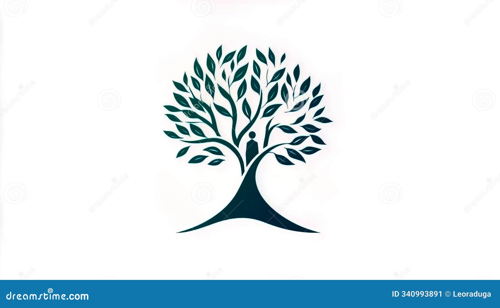Modern Logo for a Psychology Practice Featuring a Tree As the Central ...