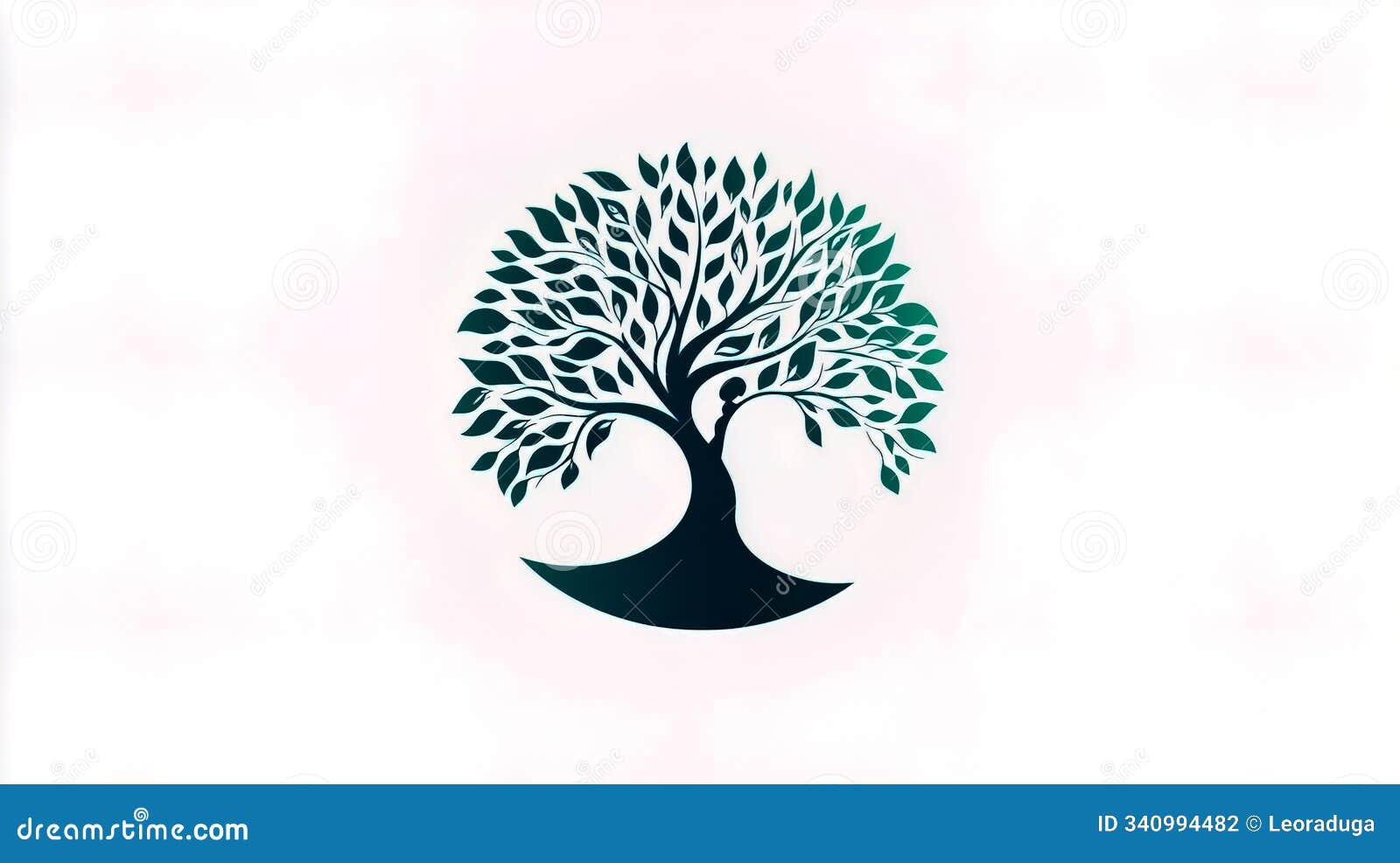 Modern Logo for a Psychology Practice Featuring a Tree As the Central ...