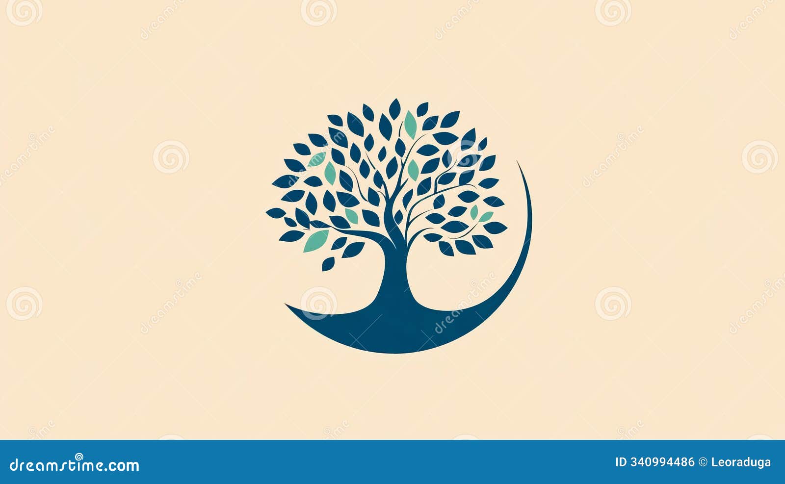 Modern Logo for a Psychology Practice Featuring a Tree As the Central ...