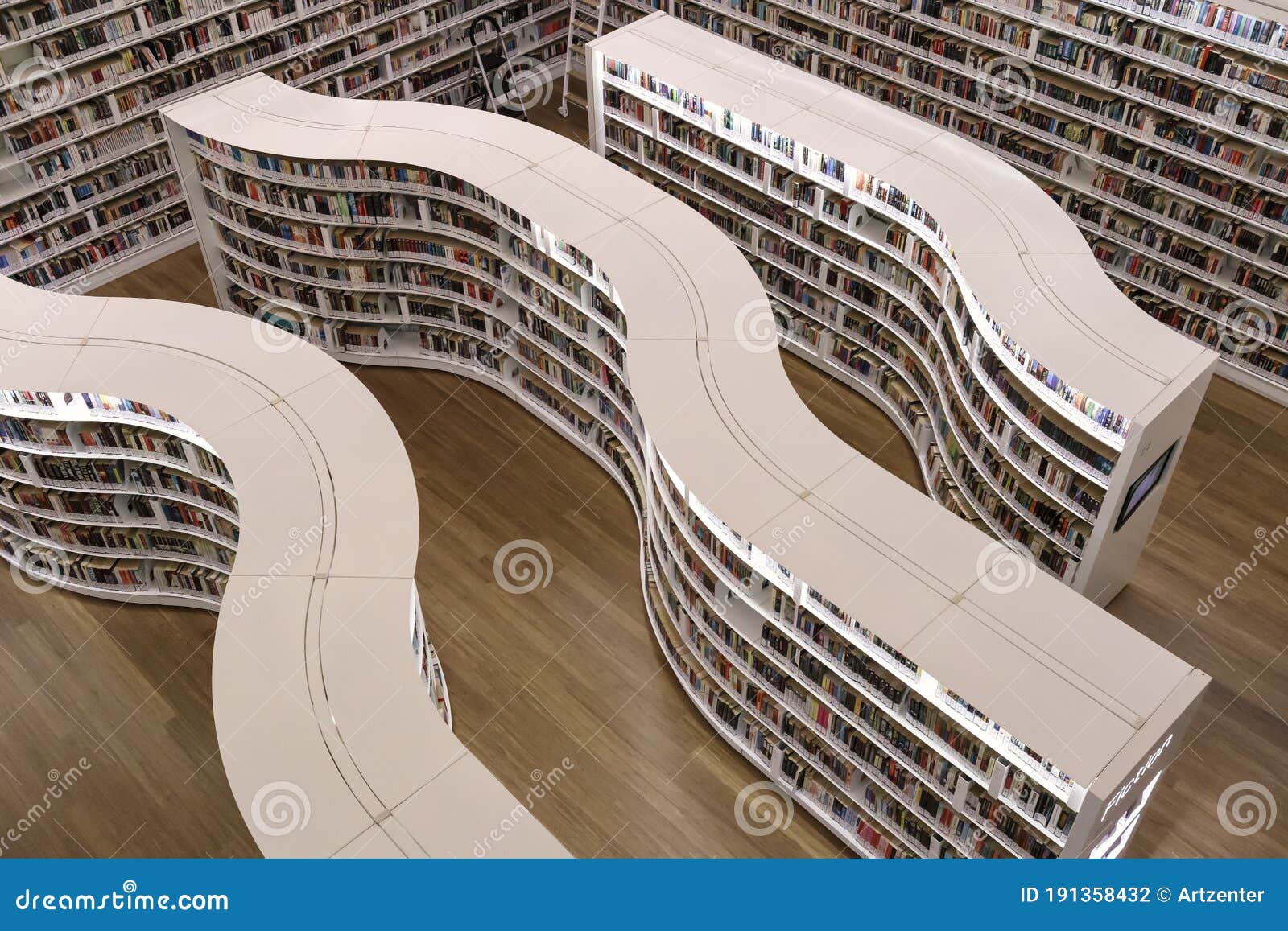 Modern Looking Layout in Library at Orchard Editorial Photography ...