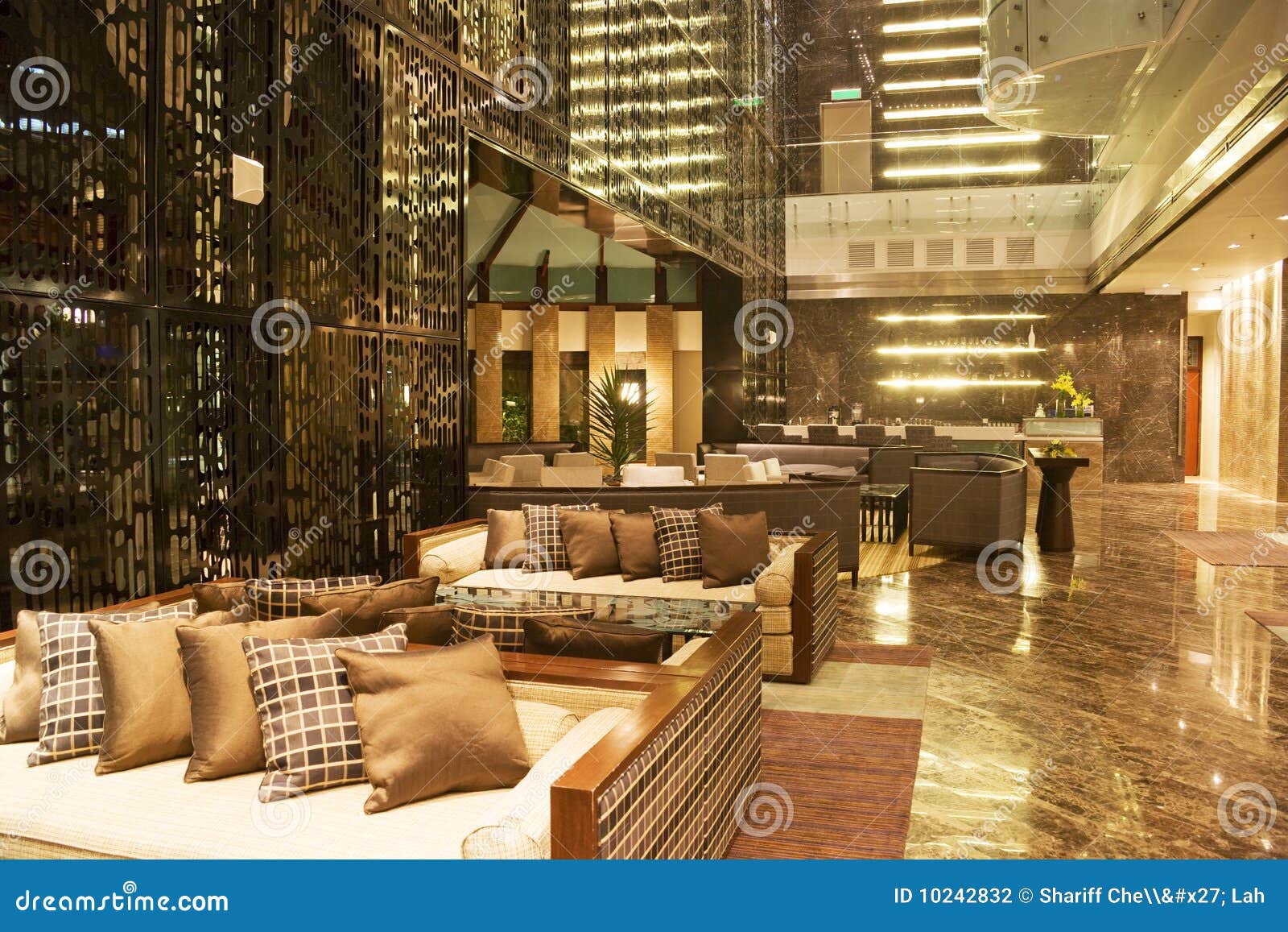 Modern Lounge stock photo. Image of rest, chairs, contemporary - 10242832