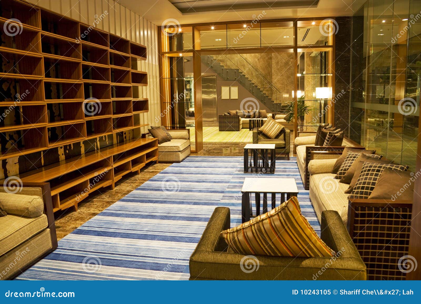 Modern Lounge stock image. Image of relax, apartment - 10243105