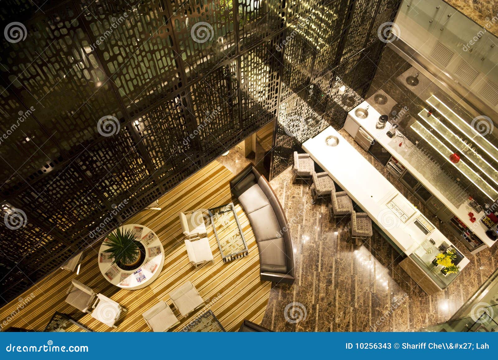 Modern Lounge Top View stock image. Image of chair, lobby - 10256343