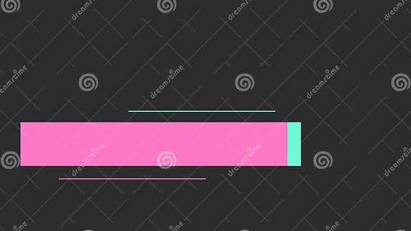 Modern Lower Third with Empty Copy Space for Writing Custom Messages ...
